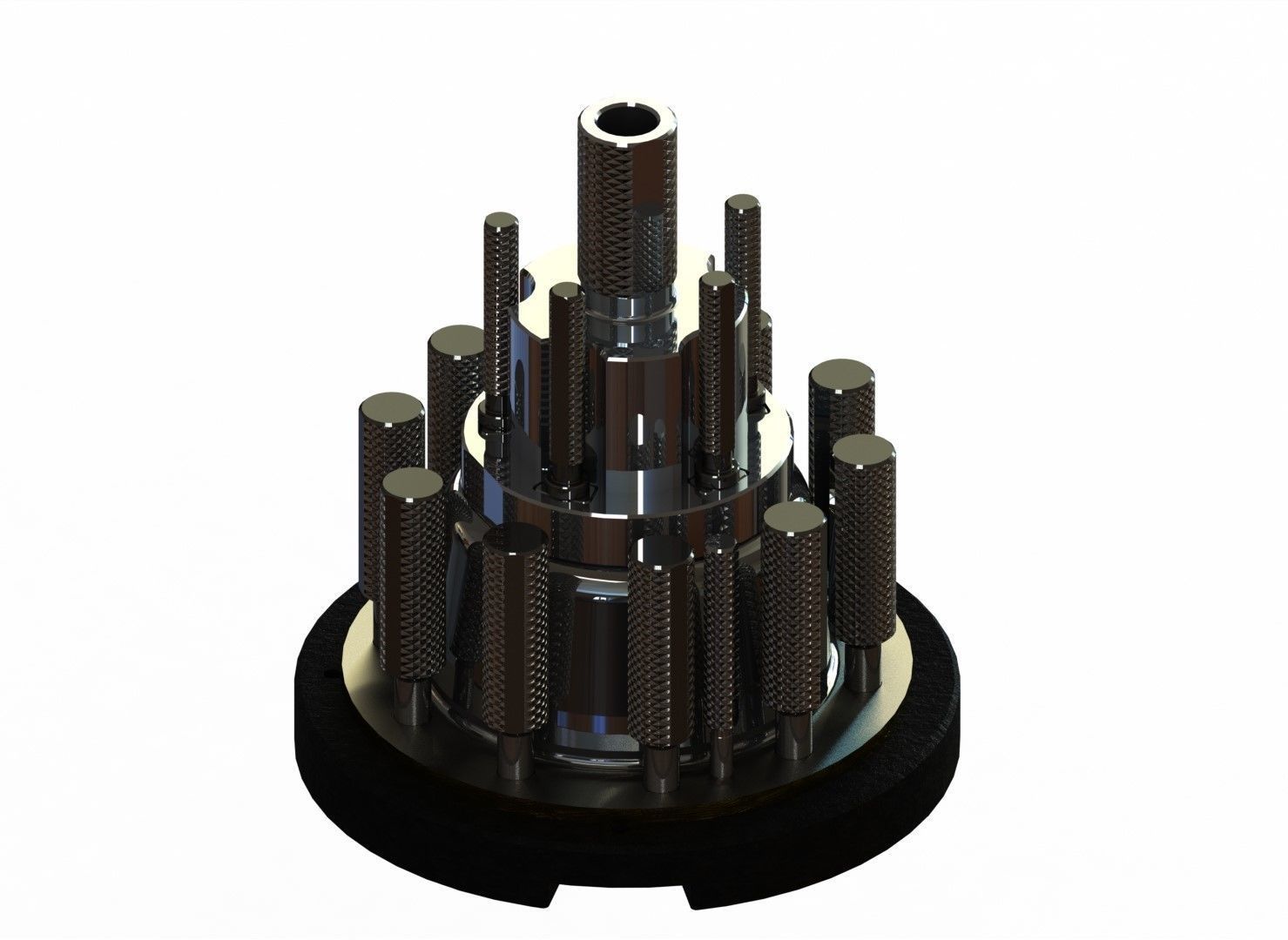 Hole Position Checking Gauges of Differential Case 3D model | CGTrader