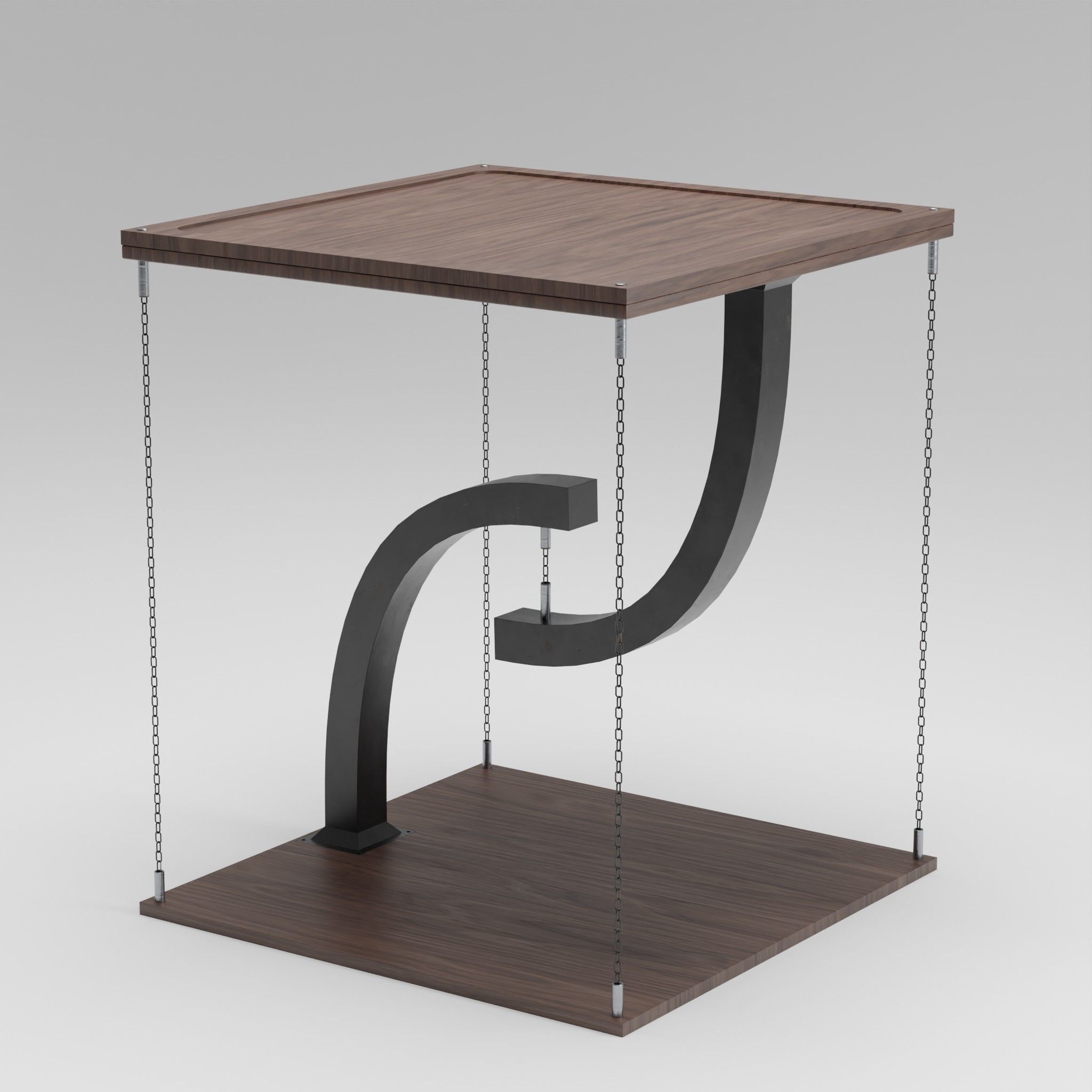 Anti Gravity Tables free 3D model | CGTrader