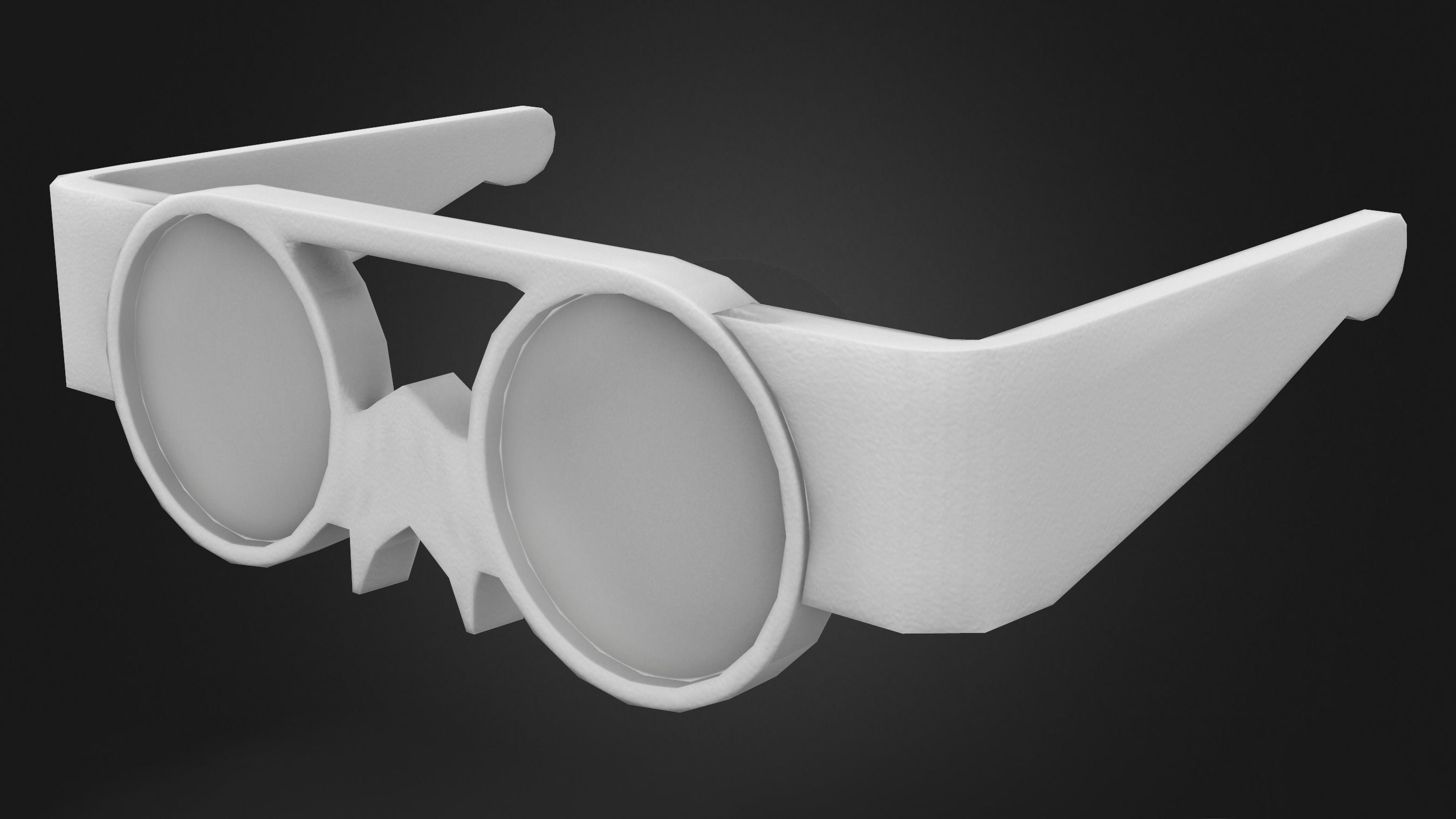 3D model Rebel Dystopian Glasses VR / AR / low-poly | CGTrader