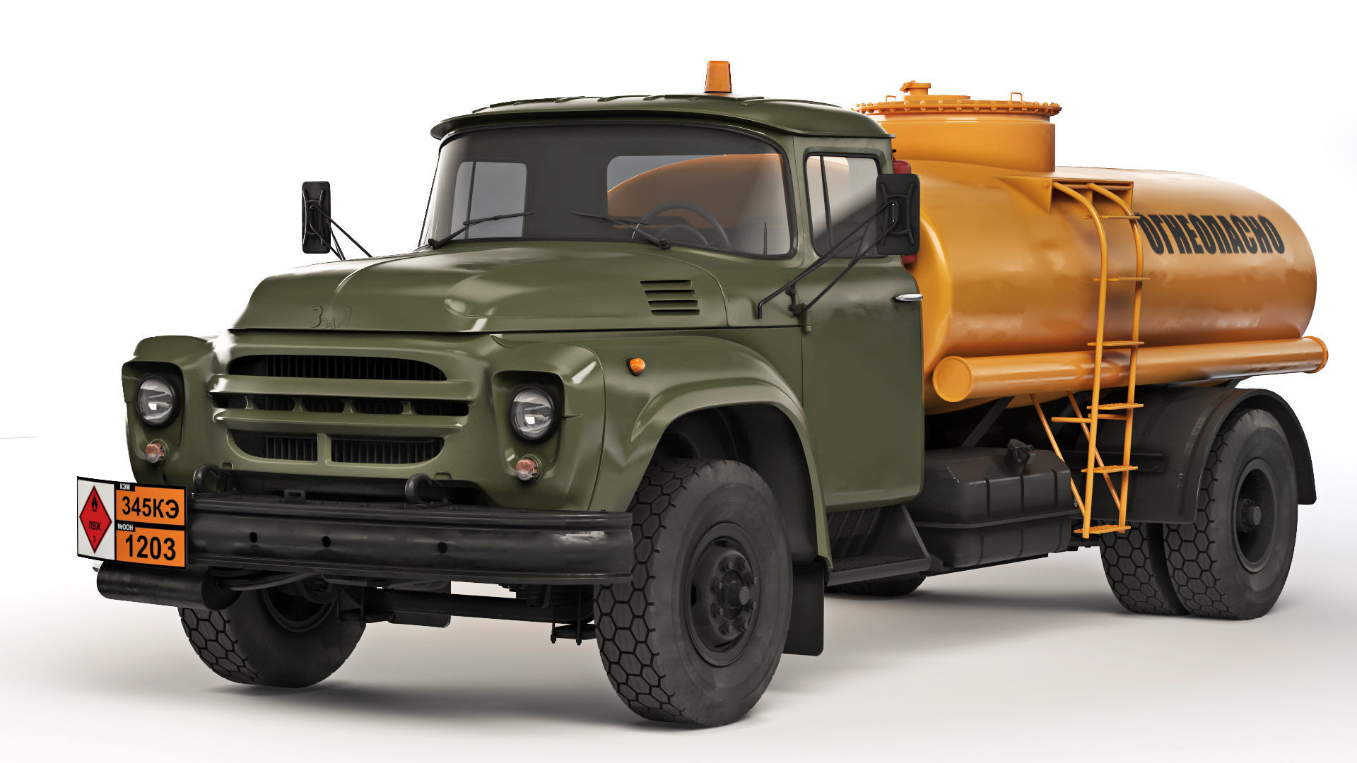 ZIL 130 TSV-6 1967 3D model | CGTrader