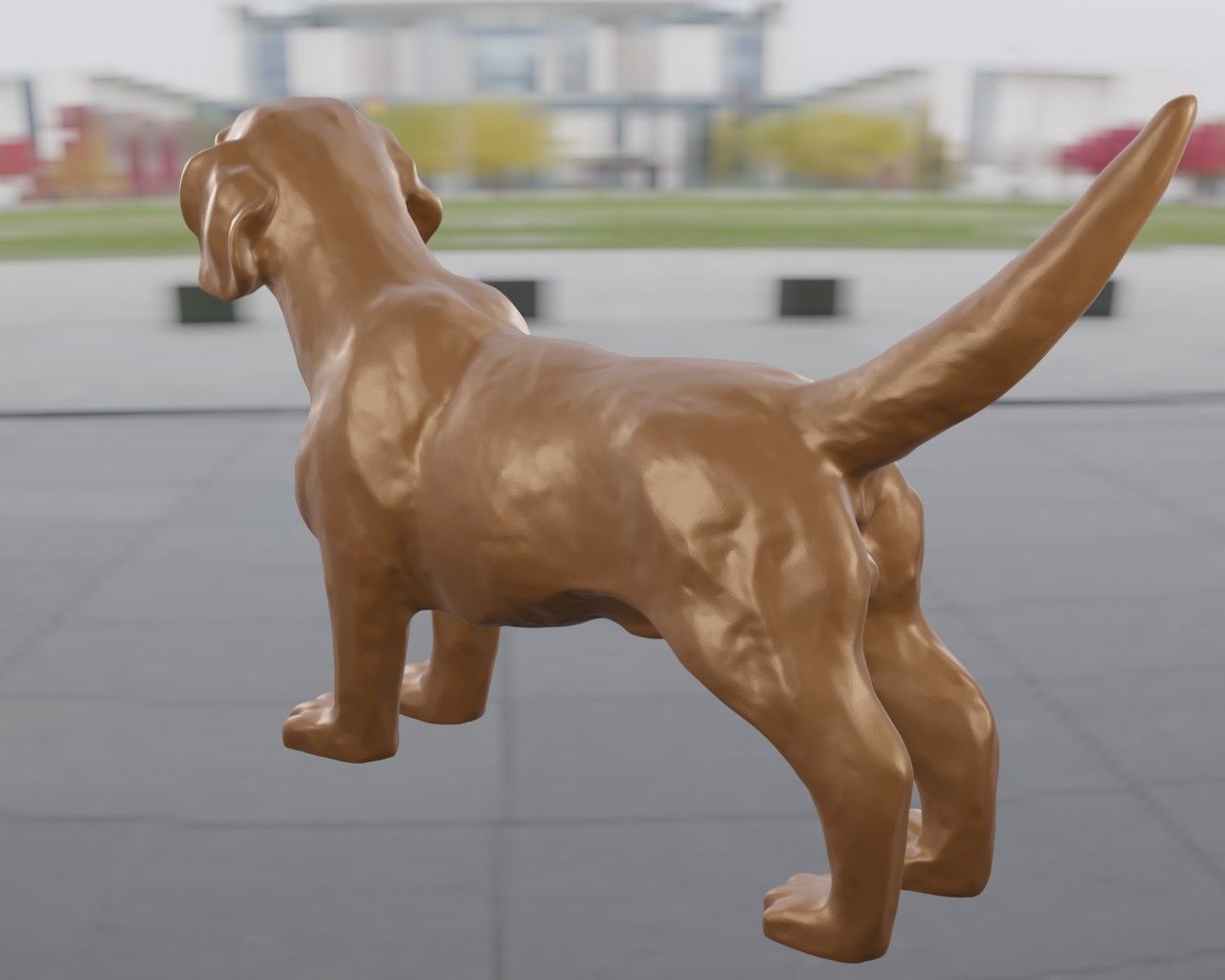Beagle dog 3D print 3D model 3D printable | CGTrader
