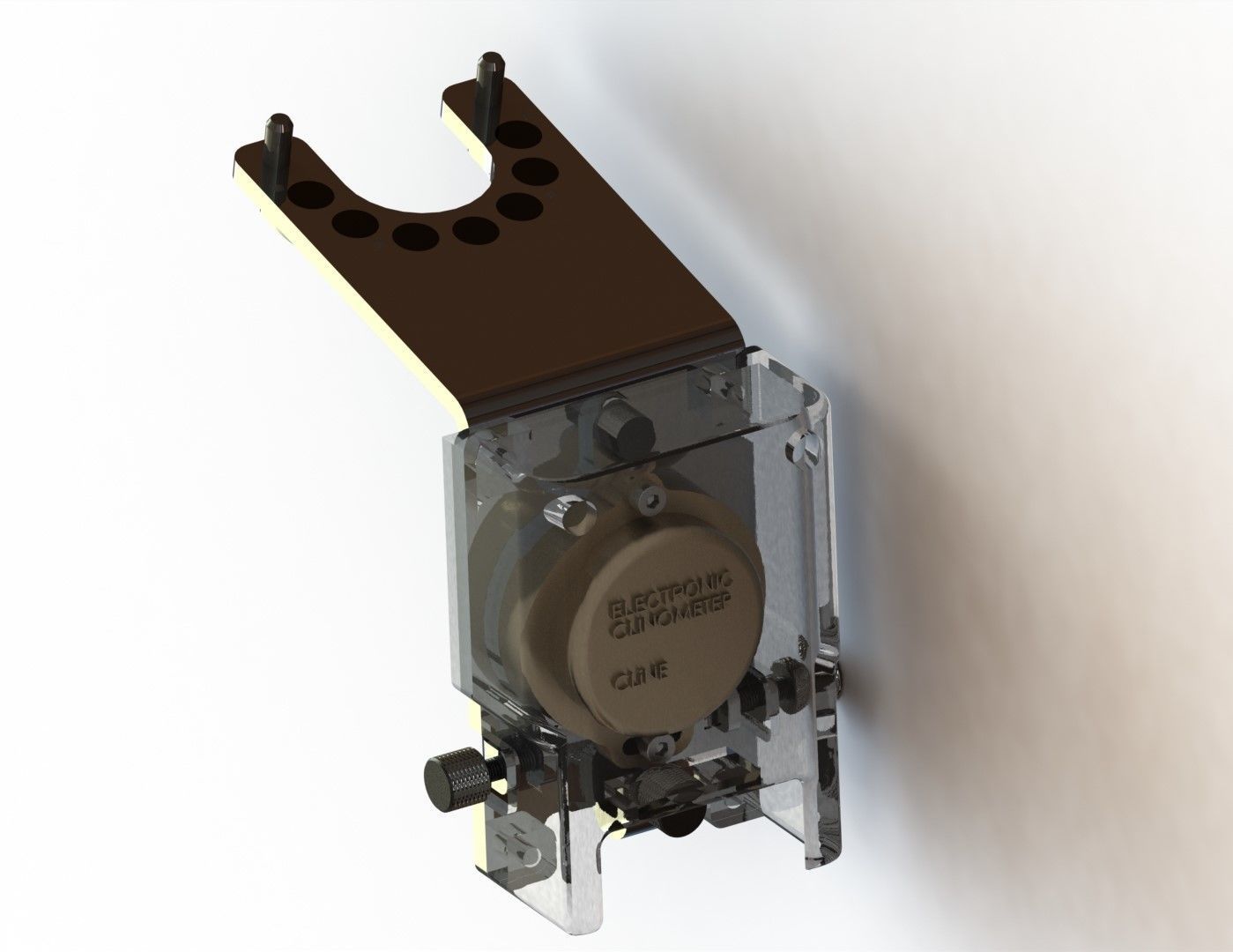 BRACKET SENSOR DETECT CASTER ALIGNMENT TESTER 3D model | CGTrader