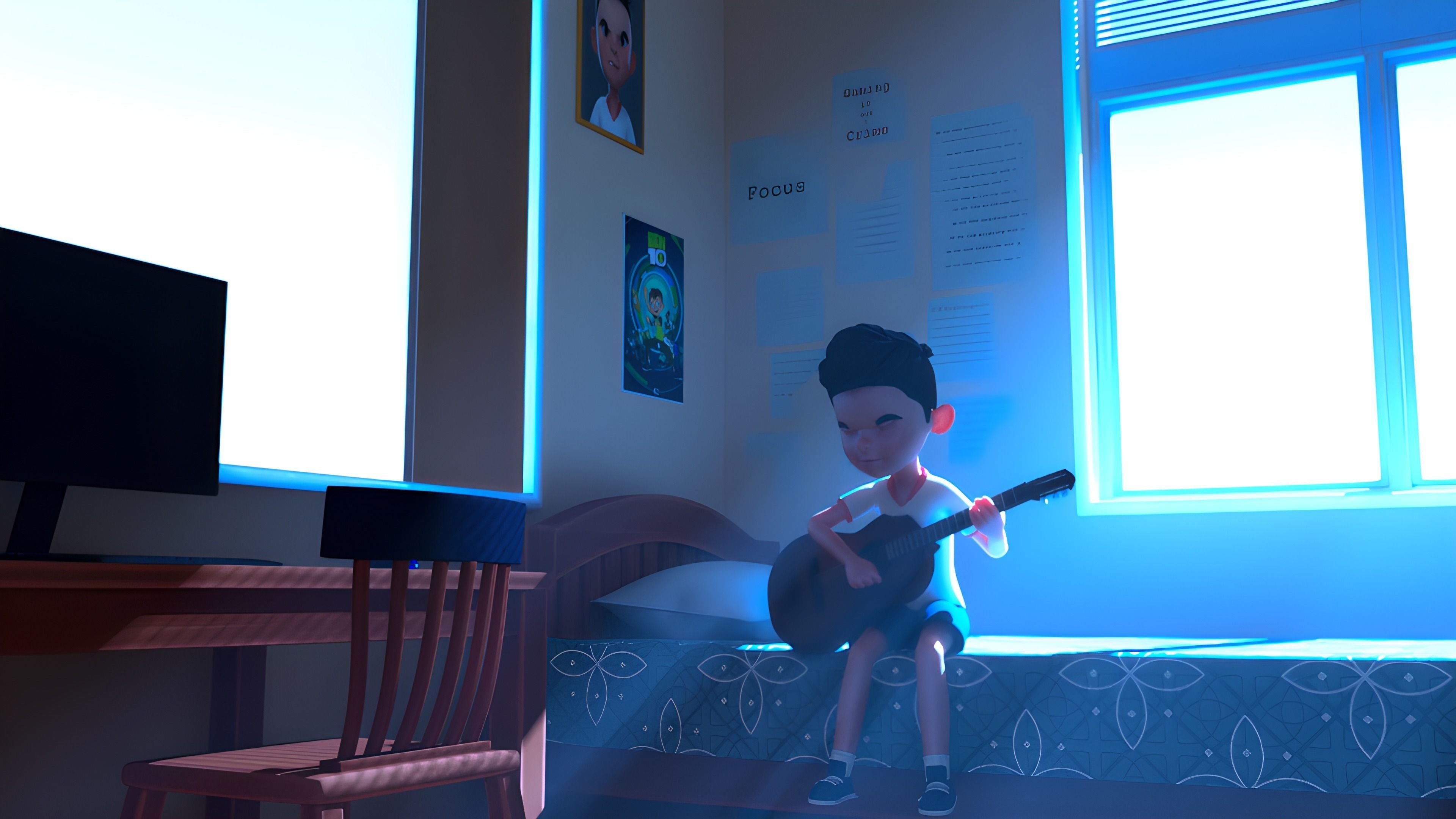 Little Arafat rigged Character 3D model rigged | CGTrader