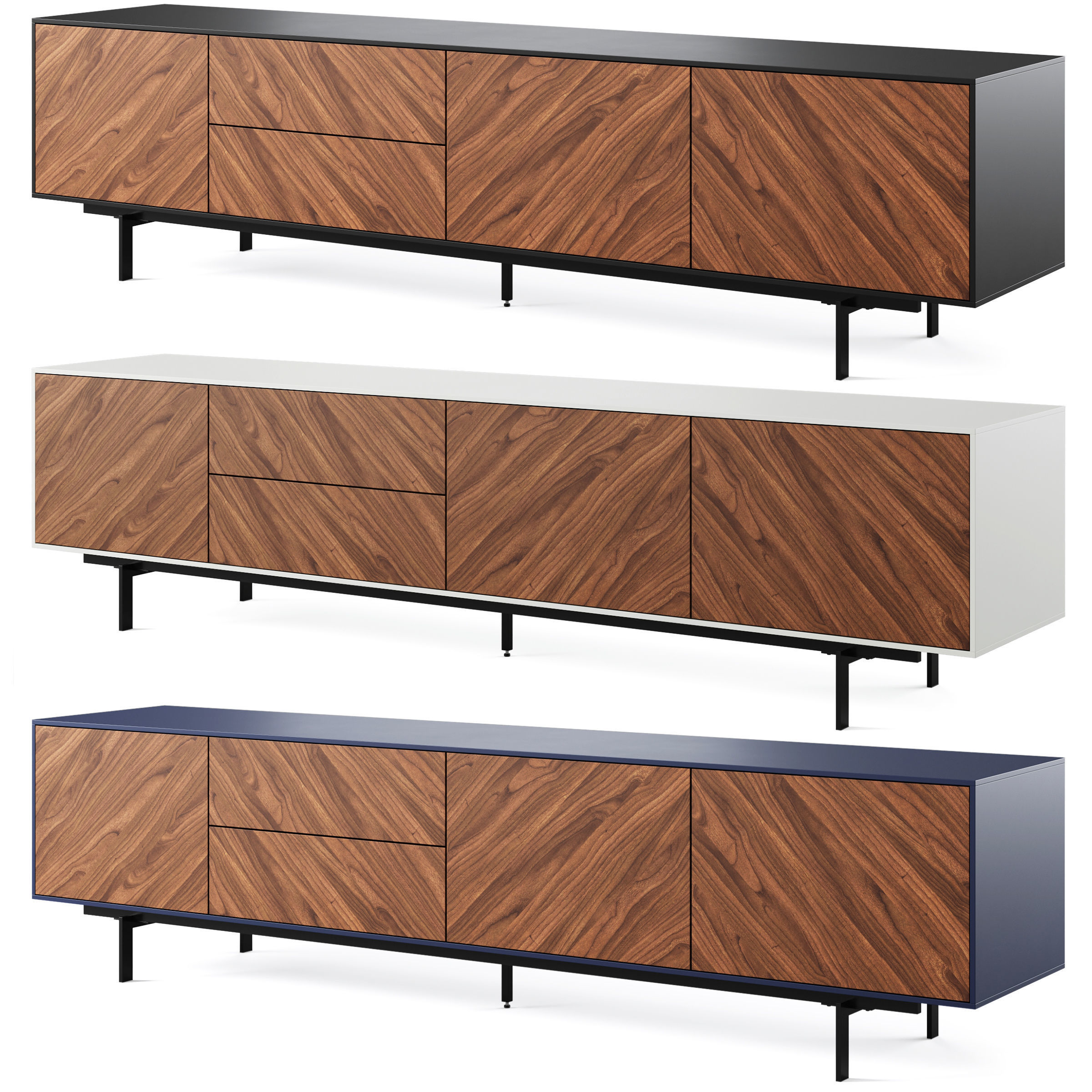 TV unit Duro by Mr Hide 3D model | CGTrader