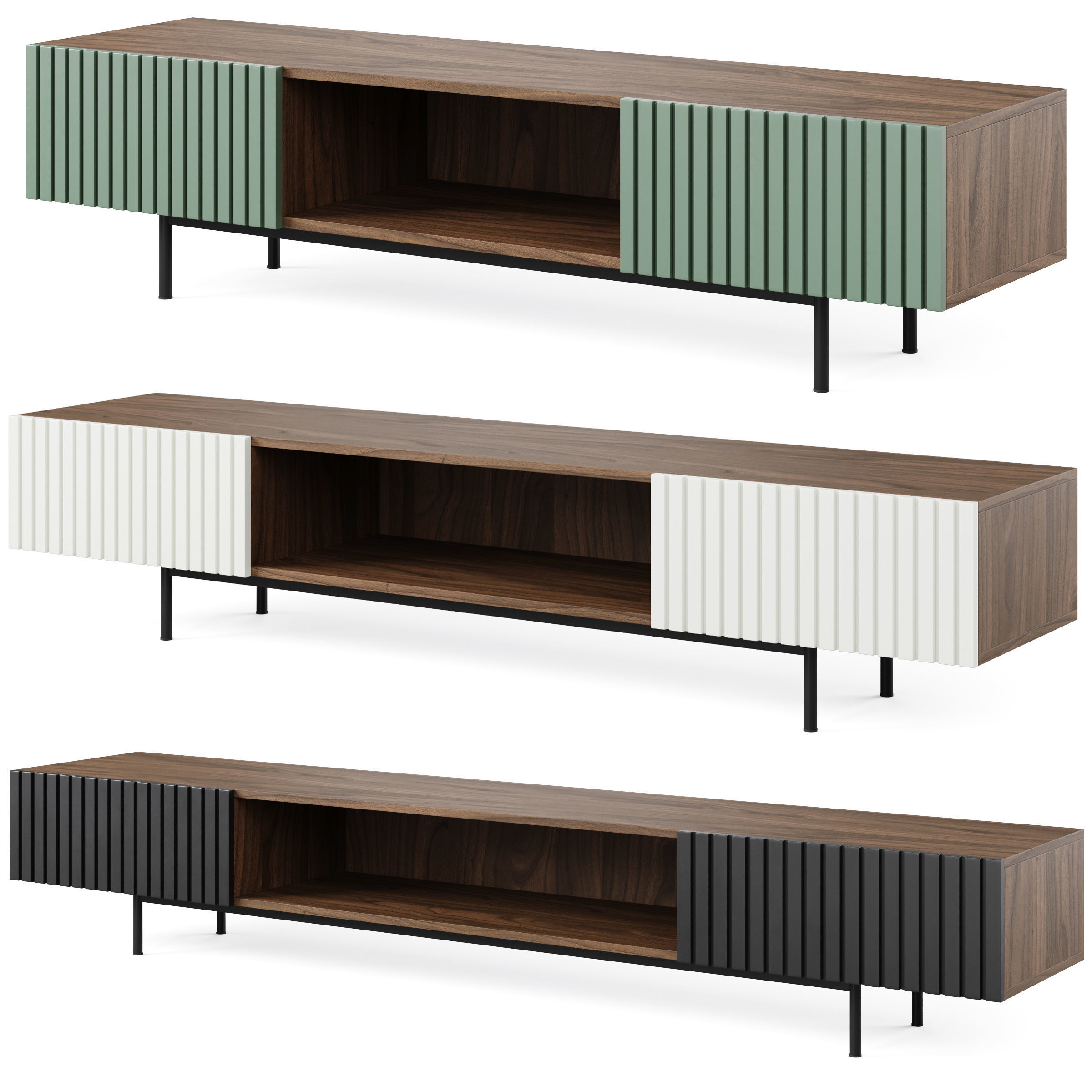 TV unit Elt by Mr Hide 3D model | CGTrader