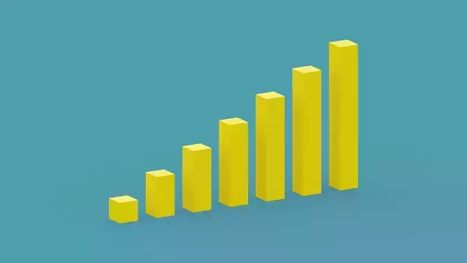3D model Isometric Finance Graphic VR / AR / low-poly | CGTrader