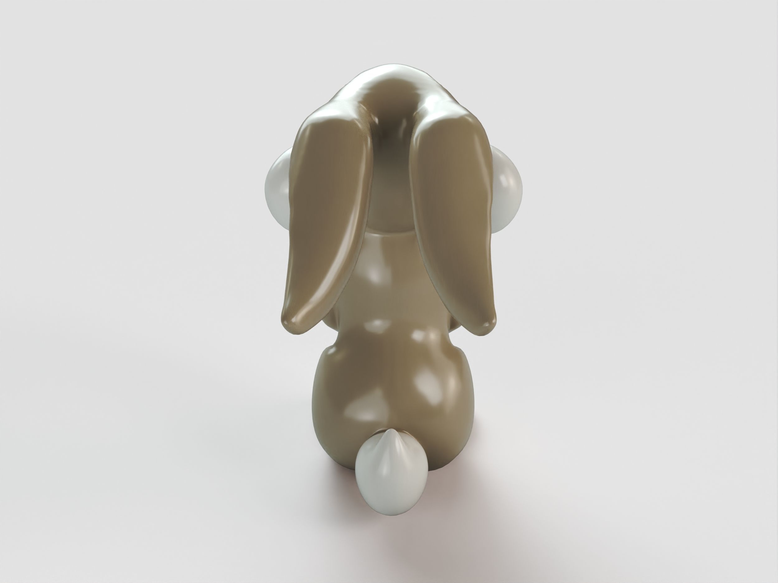 Cartoon Rabbit 3D model 3D printable | CGTrader