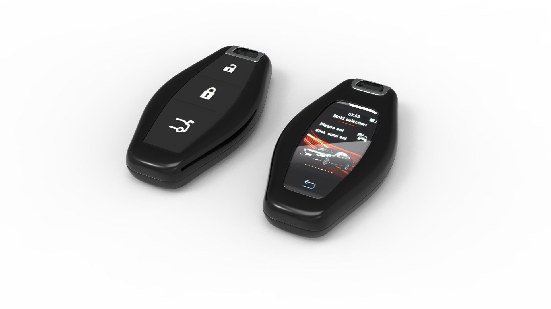 CAR KEY 04 3D model | CGTrader