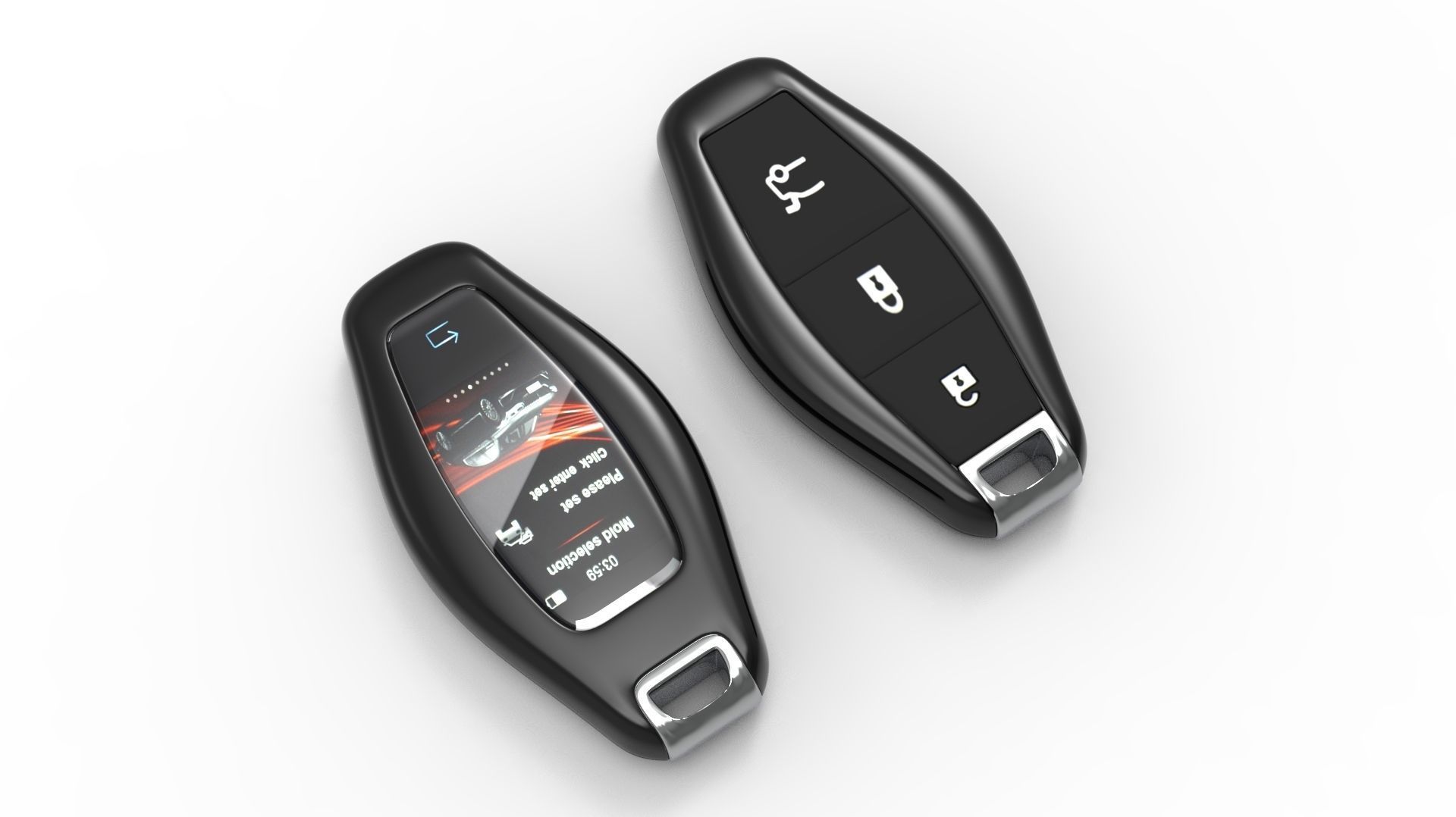CAR KEY 04 3D model | CGTrader