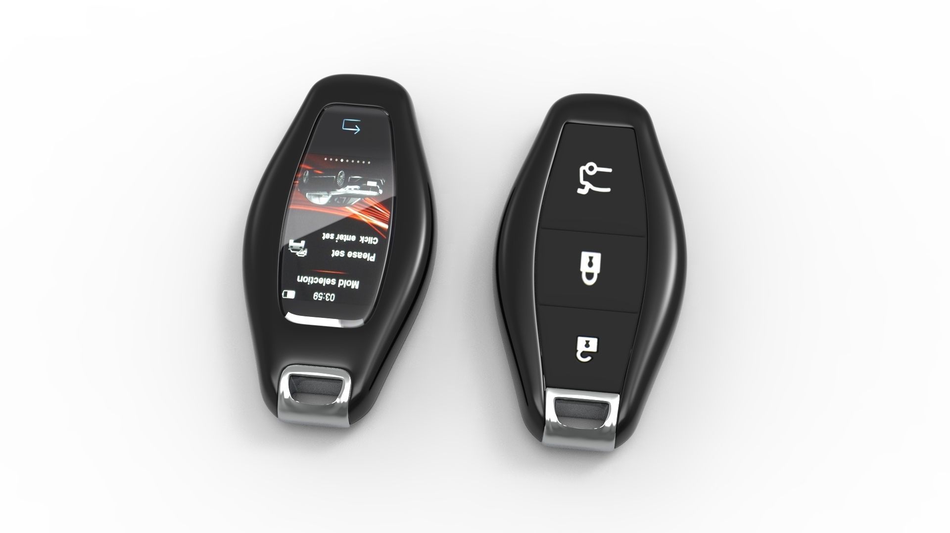 CAR KEY 04 3D model | CGTrader