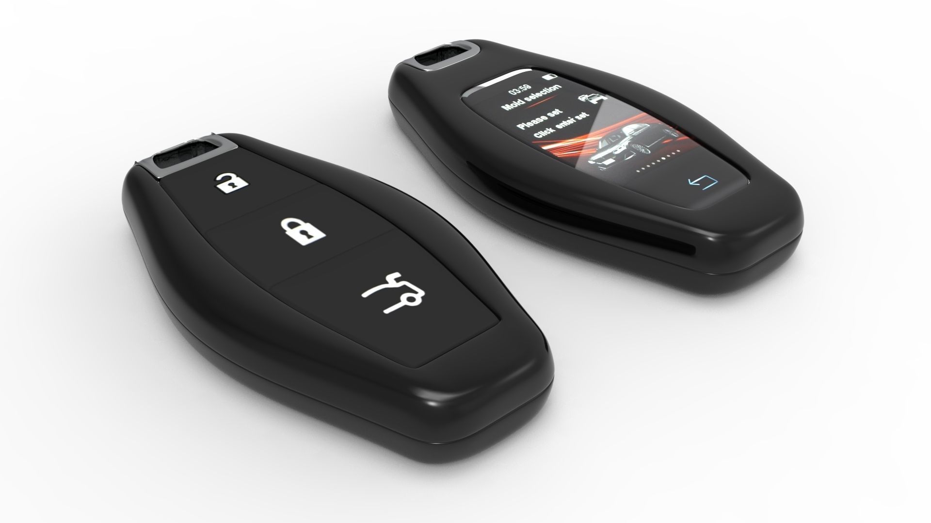 CAR KEY 04 3D model | CGTrader