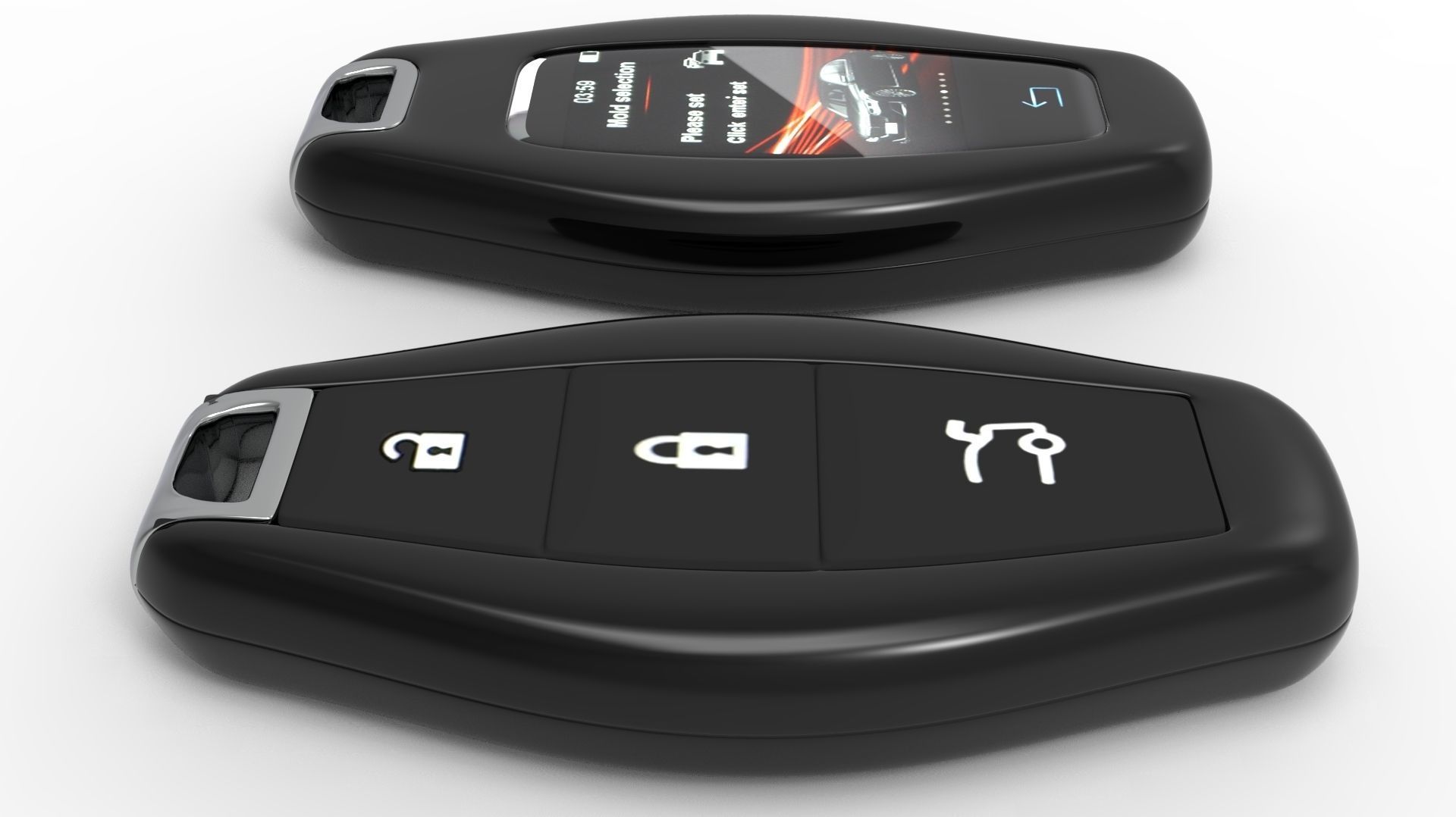 CAR KEY 04 3D model | CGTrader