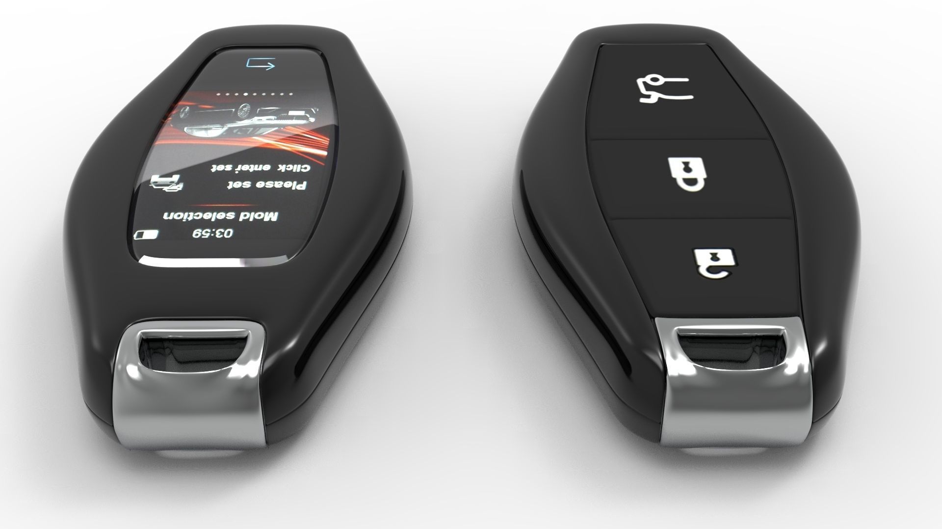 CAR KEY 04 3D model | CGTrader