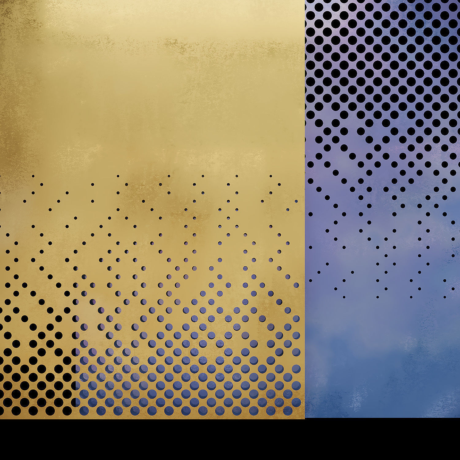 Decorative perforated parametric panel 3D model | CGTrader