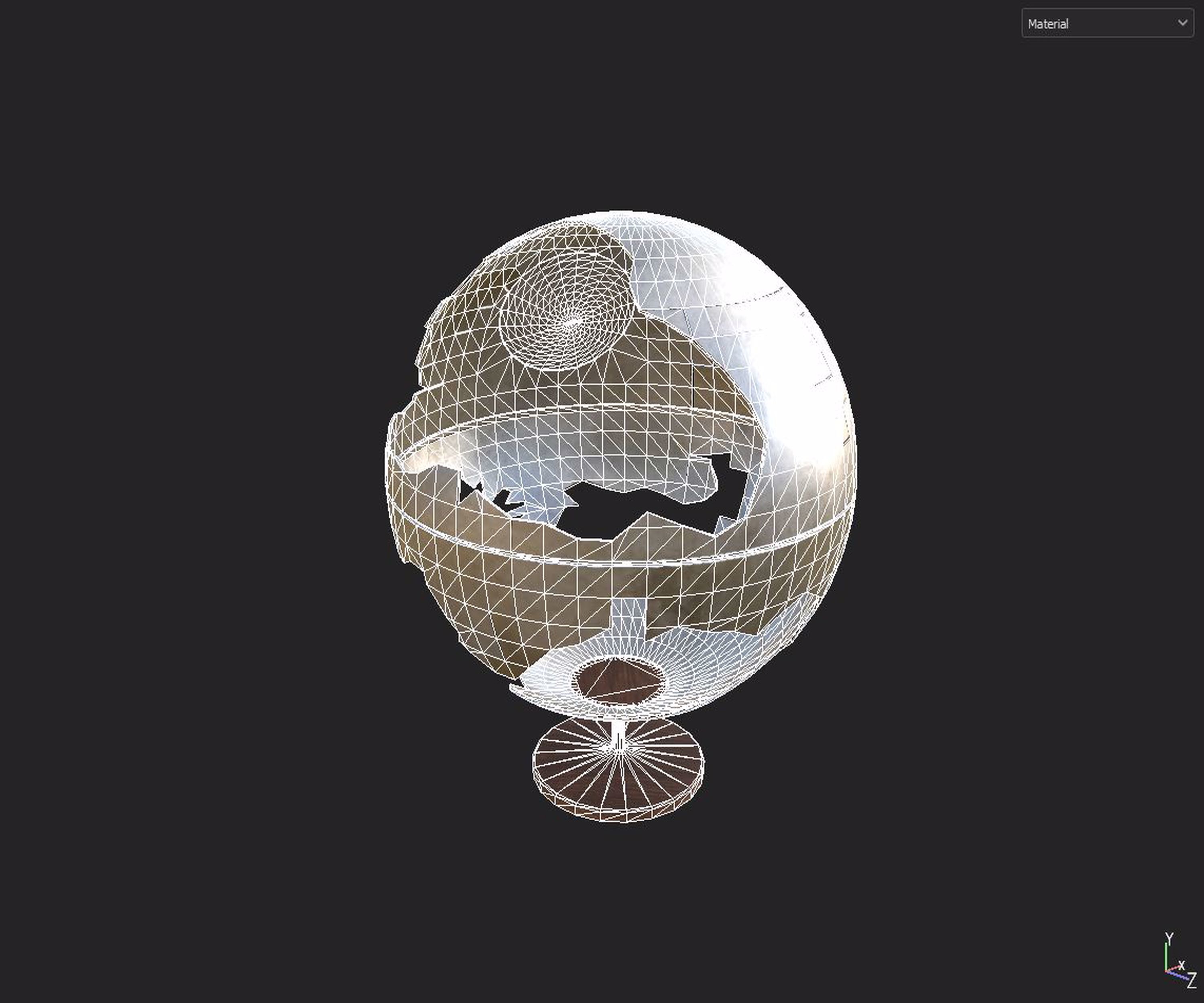 3D model Death Star Trinket VR / AR / low-poly | CGTrader