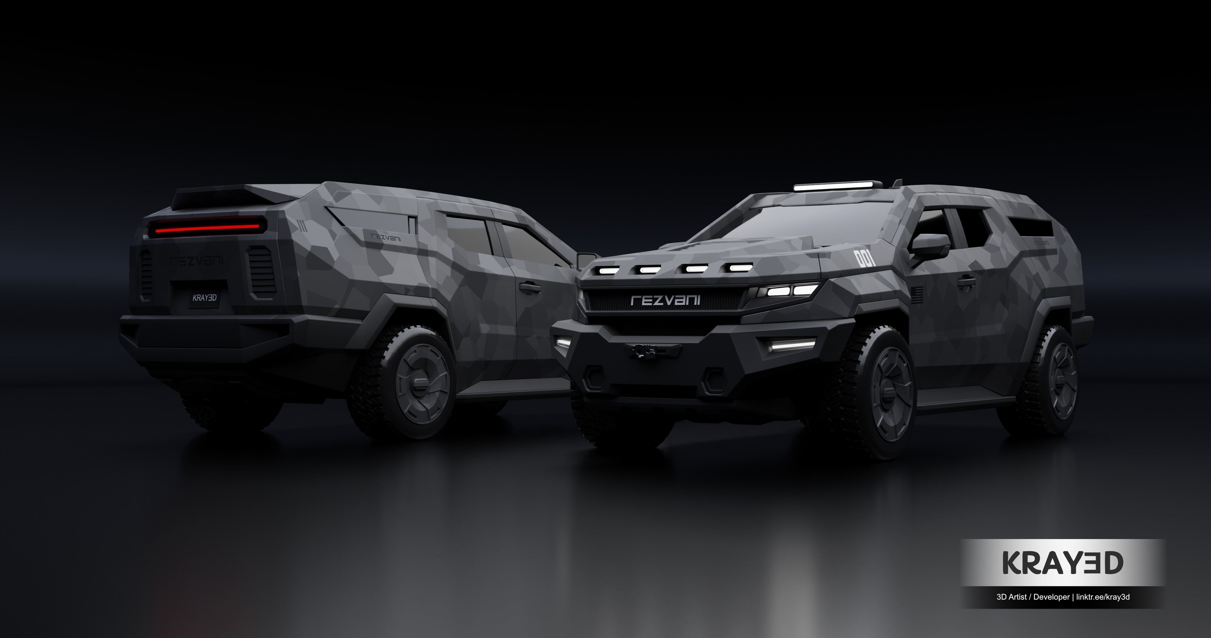 Rezvani Vengeance 3D model | CGTrader