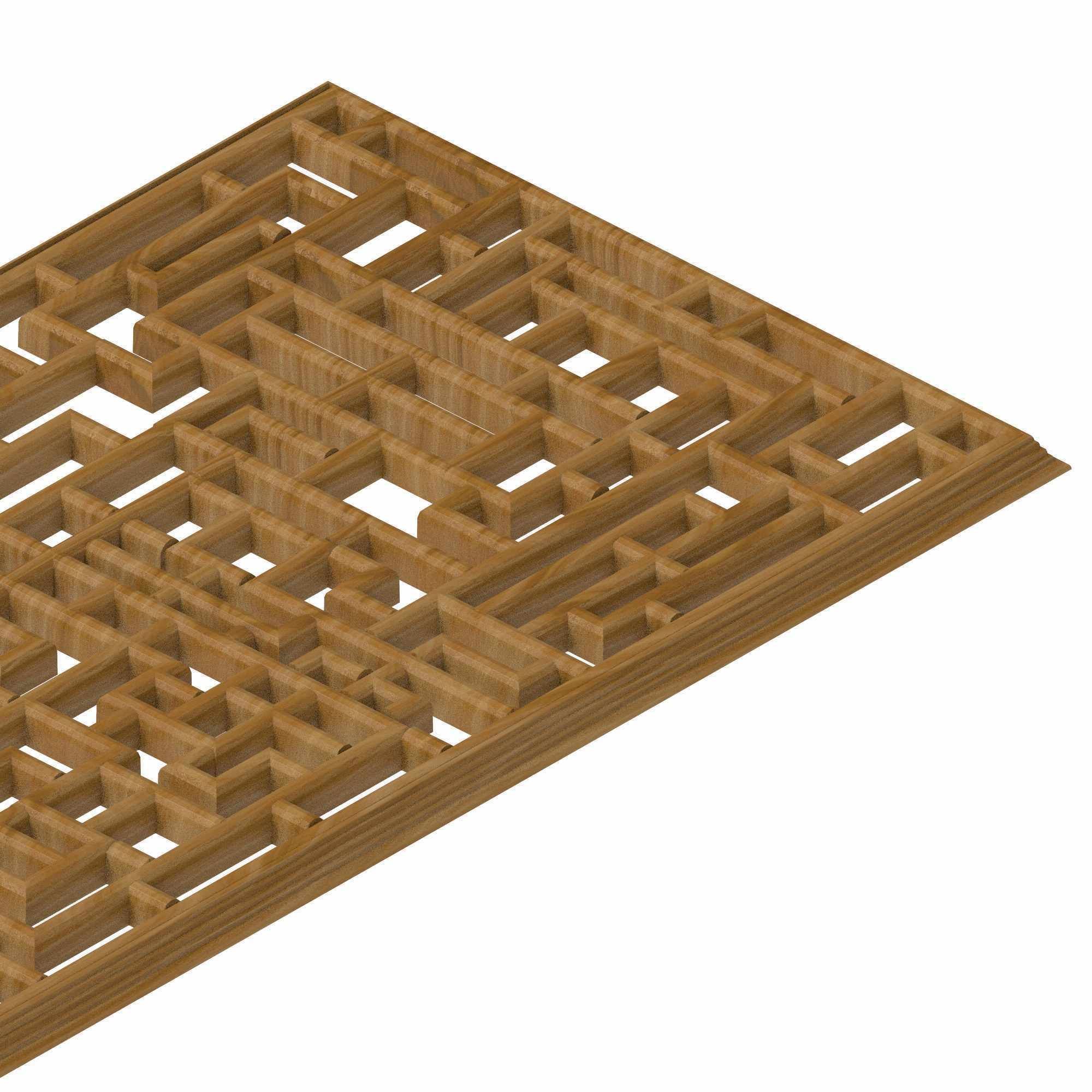 Decorative panel STL 3D model | CGTrader