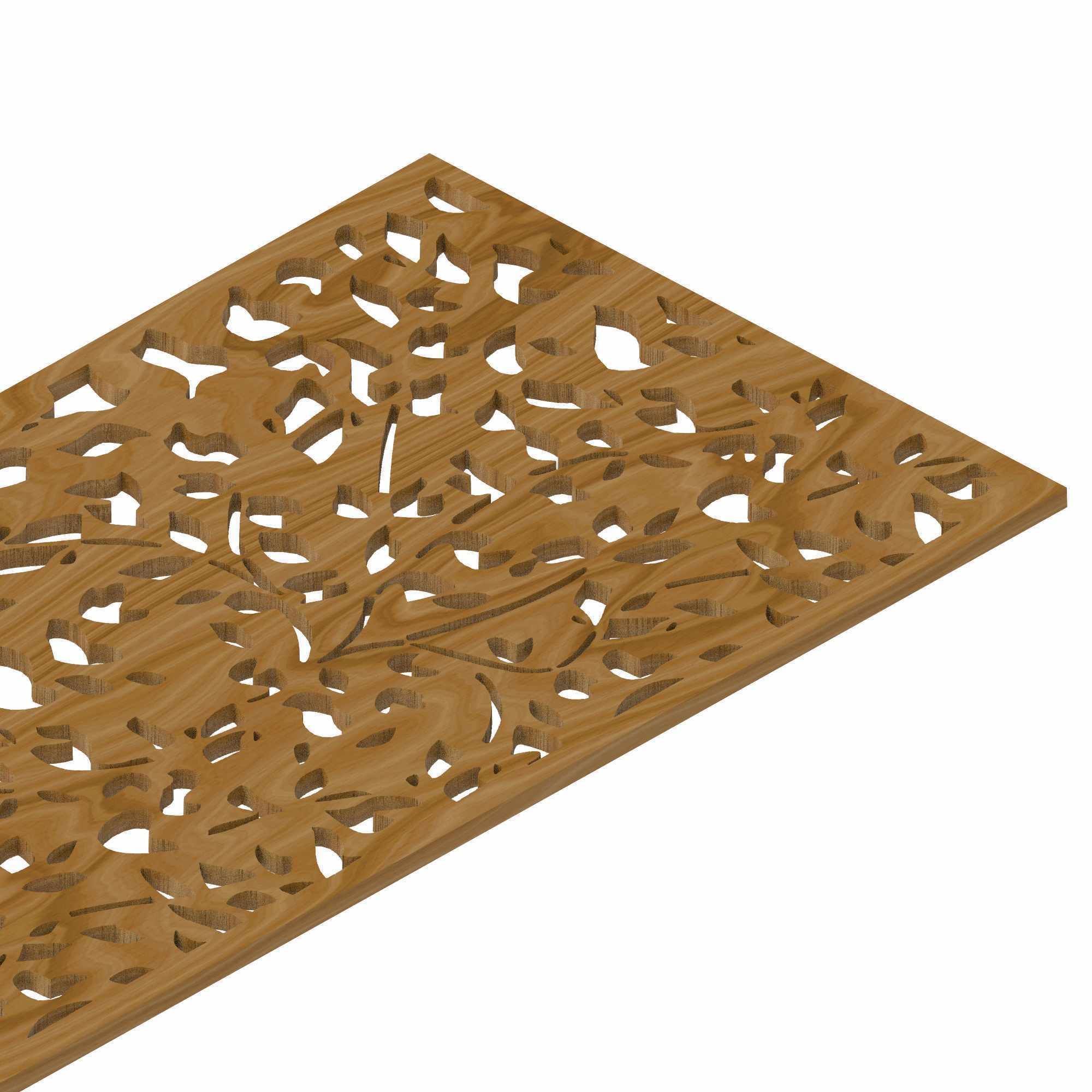 Decorative panel STL 3D model | CGTrader