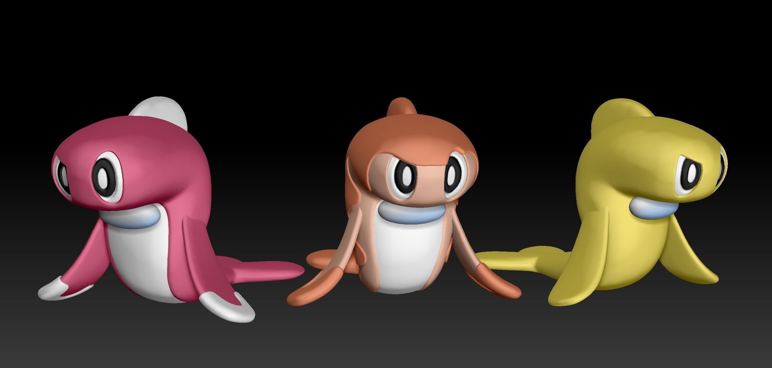 Pokemon Tatsugiri 3D model 3D printable | CGTrader