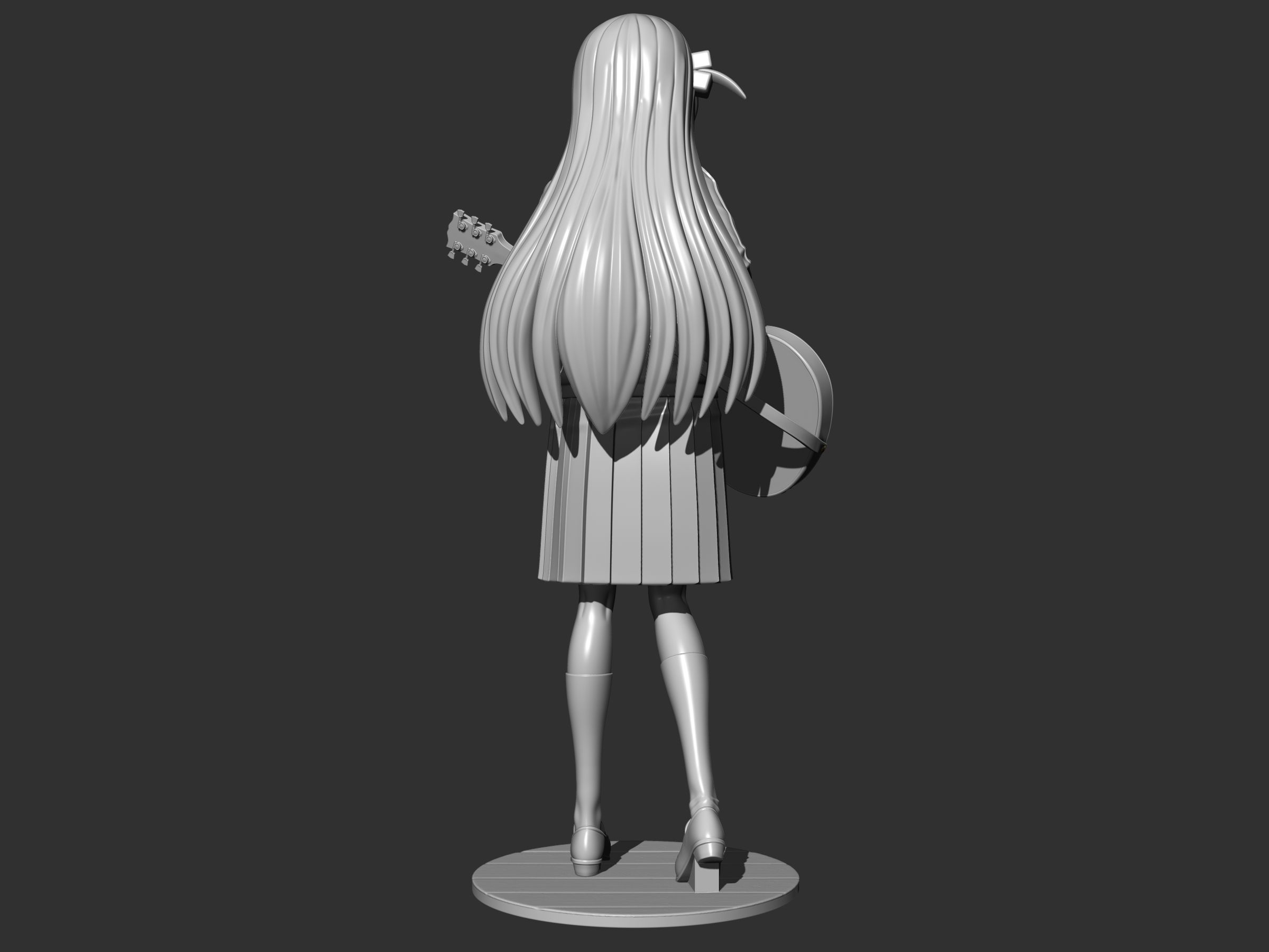 Gotou Hitori bocchi the rock figure 3d 3D model 3D printable | CGTrader