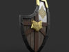 3D model Wardens Dwarf Shield Lowpoly VR / AR / low-poly | CGTrader