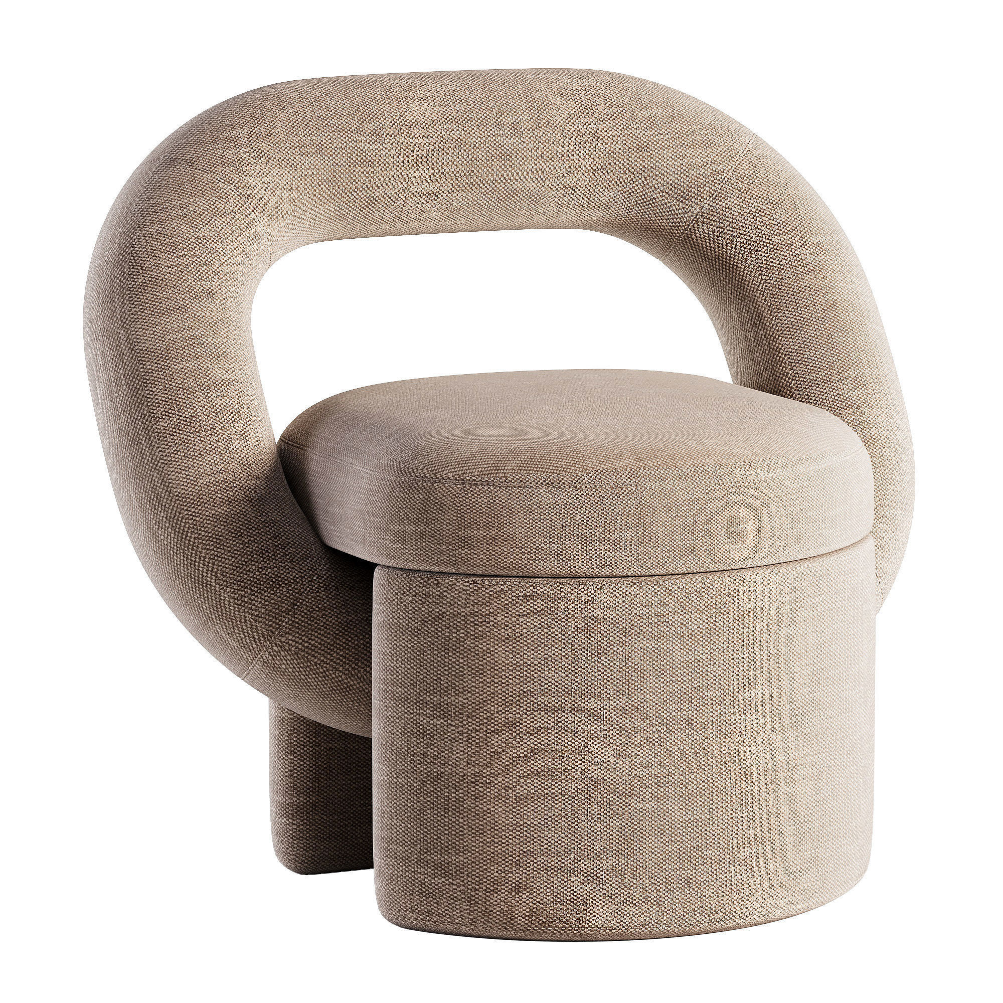 3D model Woo Play Armchair VR / AR / low-poly | CGTrader