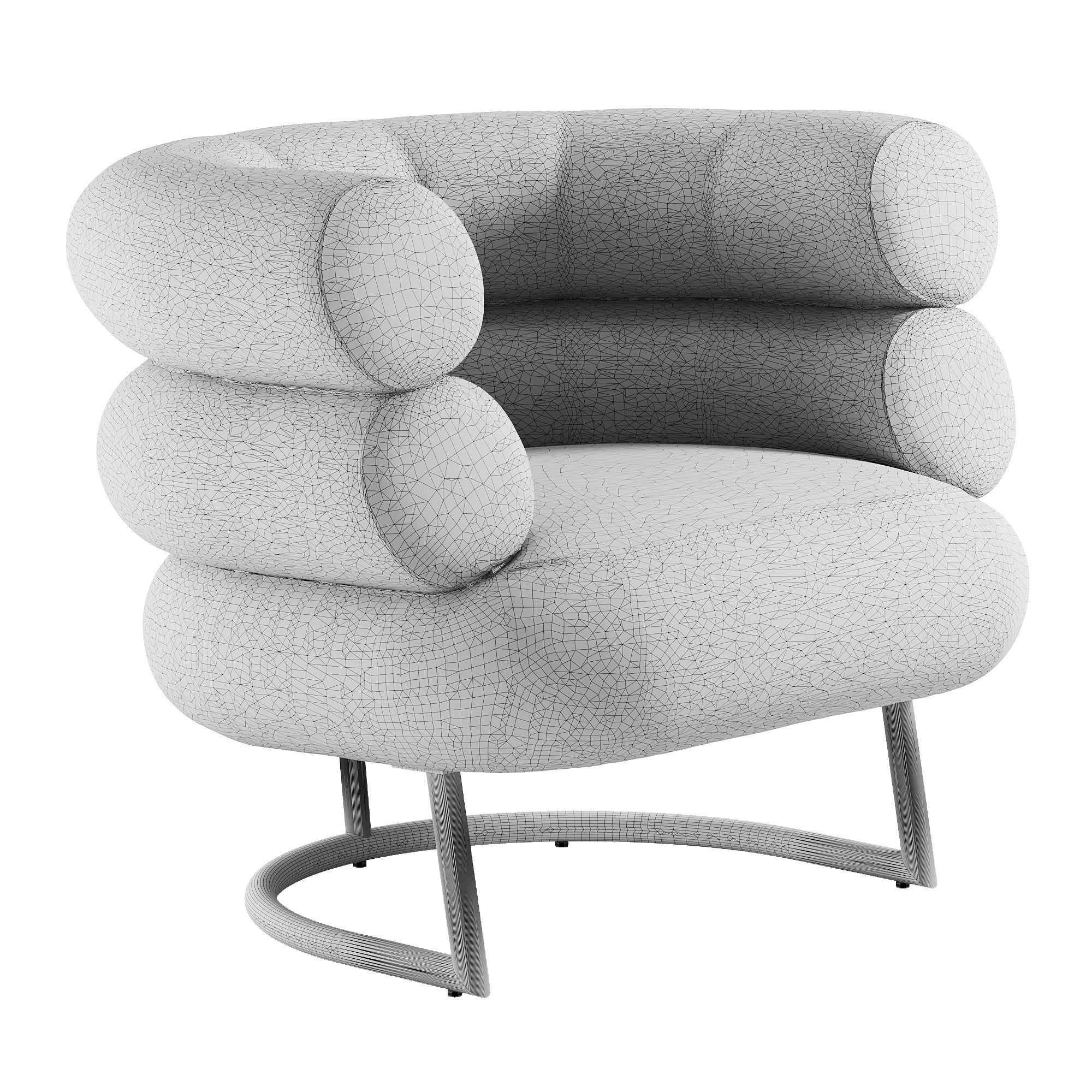 Classicon Bibendum Armchair free VR / AR / low-poly 3D model | CGTrader