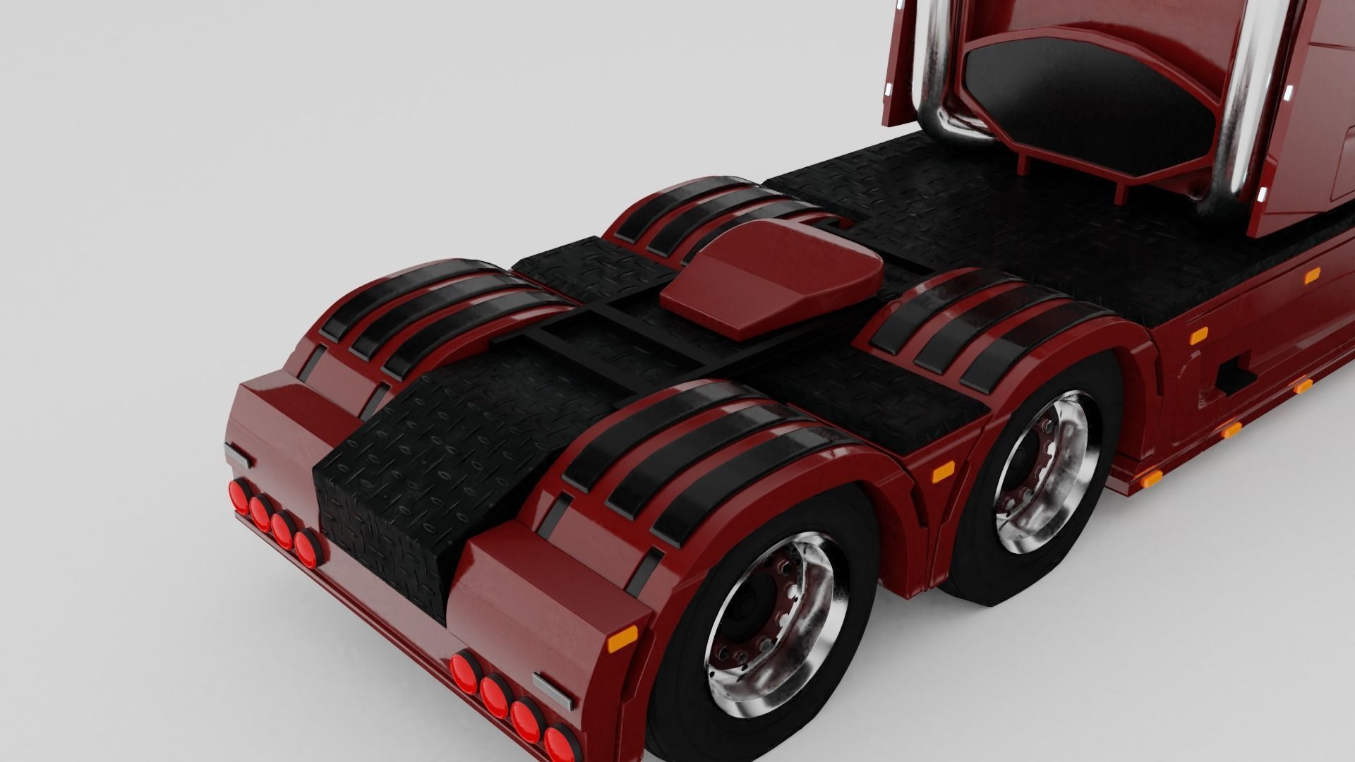 Volvo VT5 Vlastuin Truck 3D model rigged | CGTrader