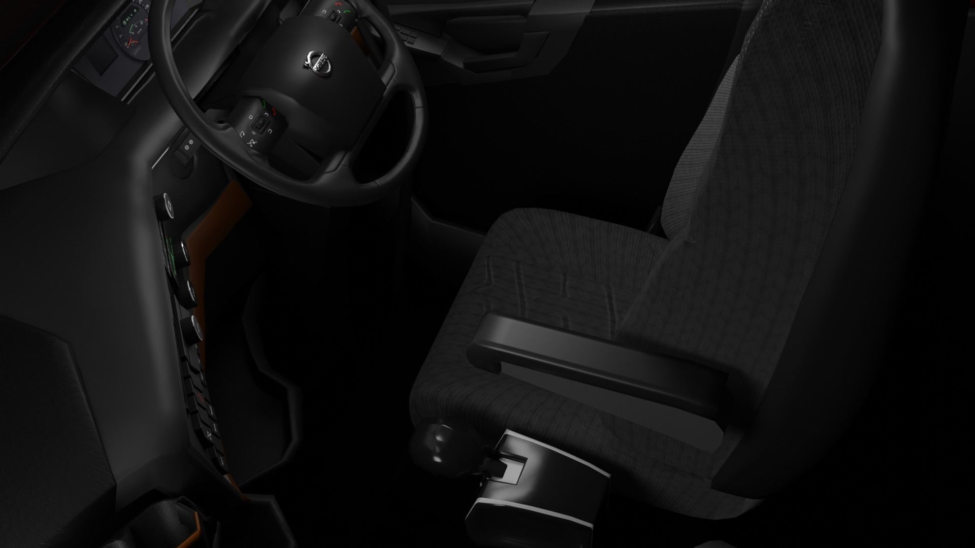 Volvo VT5 Vlastuin Truck 3D model rigged | CGTrader