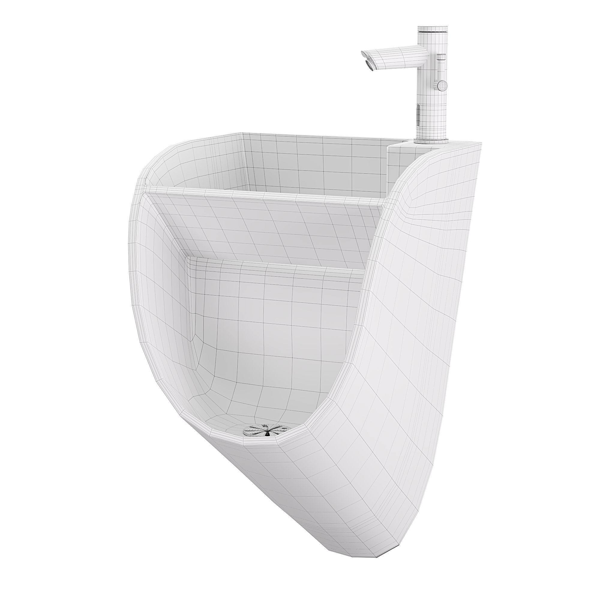 3D model Ending The Urinal Debate VR / AR / low-poly | CGTrader