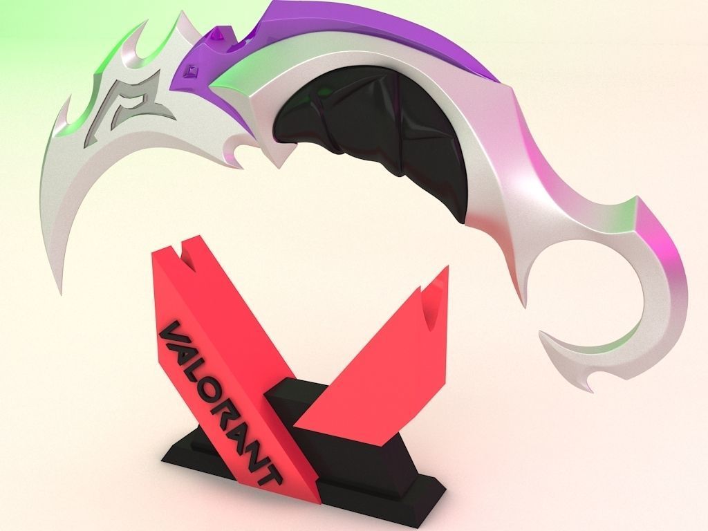 VALORANT Reaver 2 Karambit 3D model 3D printable | CGTrader