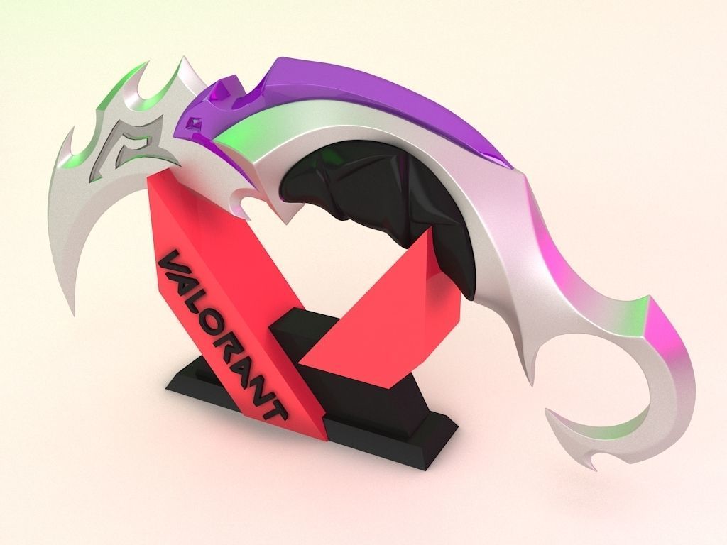 VALORANT Reaver 2 Karambit 3D model 3D printable | CGTrader