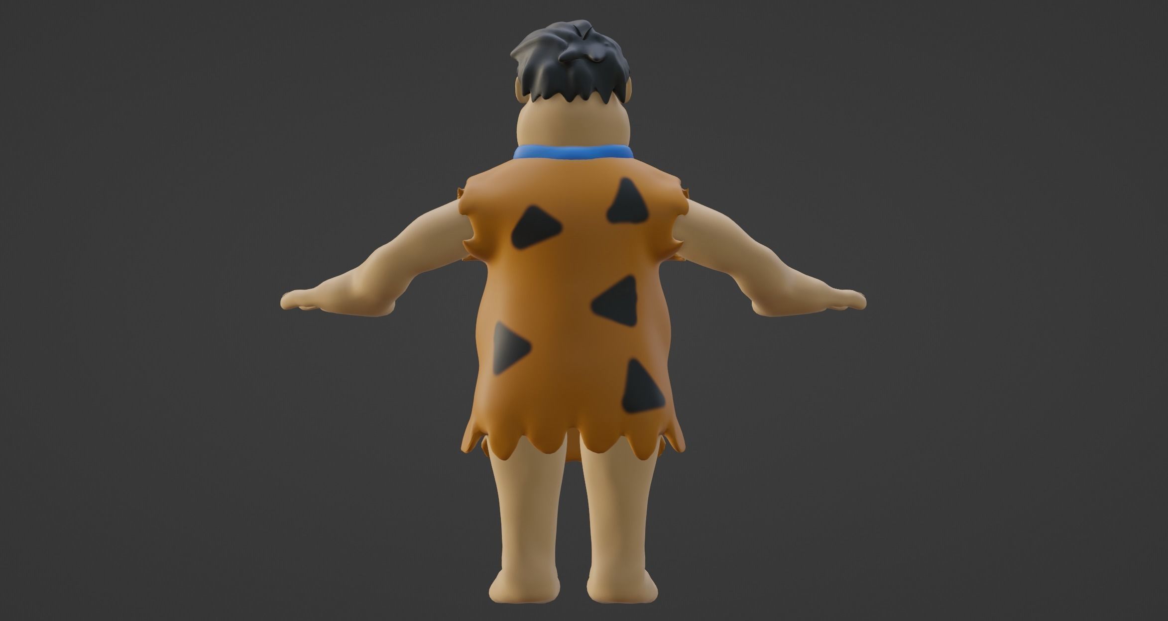 3D model Fred Flintstone - The Flintstones VR / AR / low-poly | CGTrader