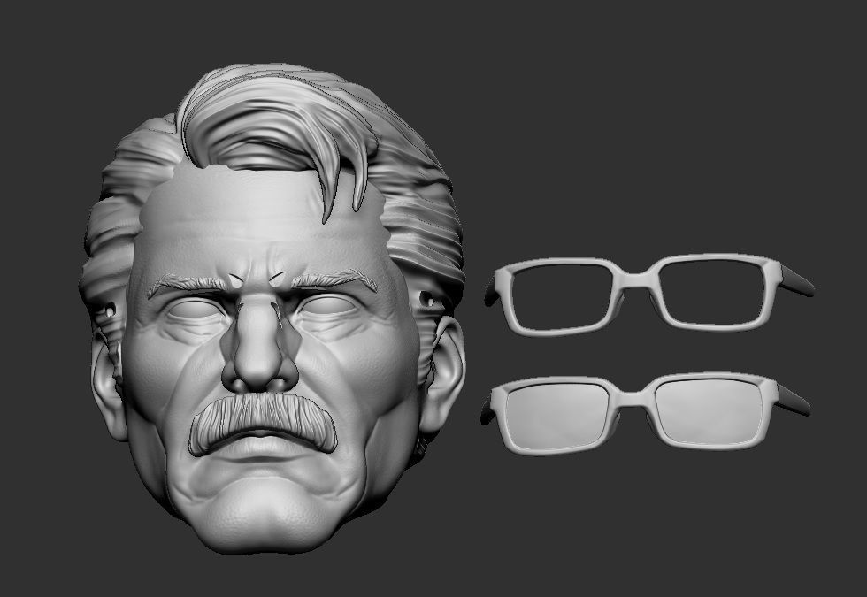 Detective Gordon - Headsculpt for Action Figures 3D print model 3D ...
