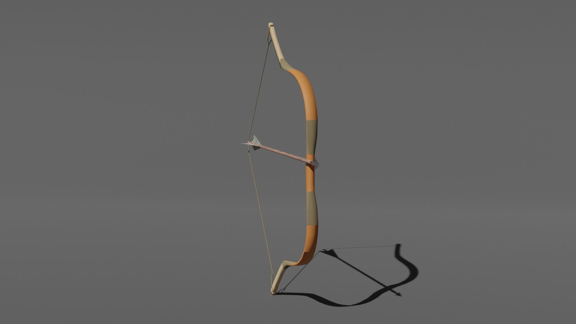 3D model Composite Bow VR / AR / low-poly | CGTrader