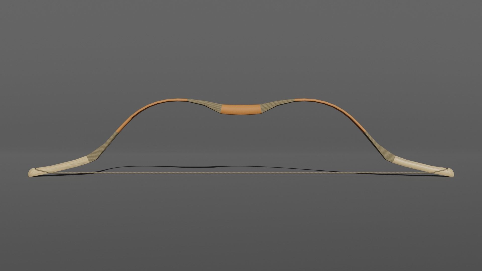 3D model Composite Bow VR / AR / low-poly | CGTrader