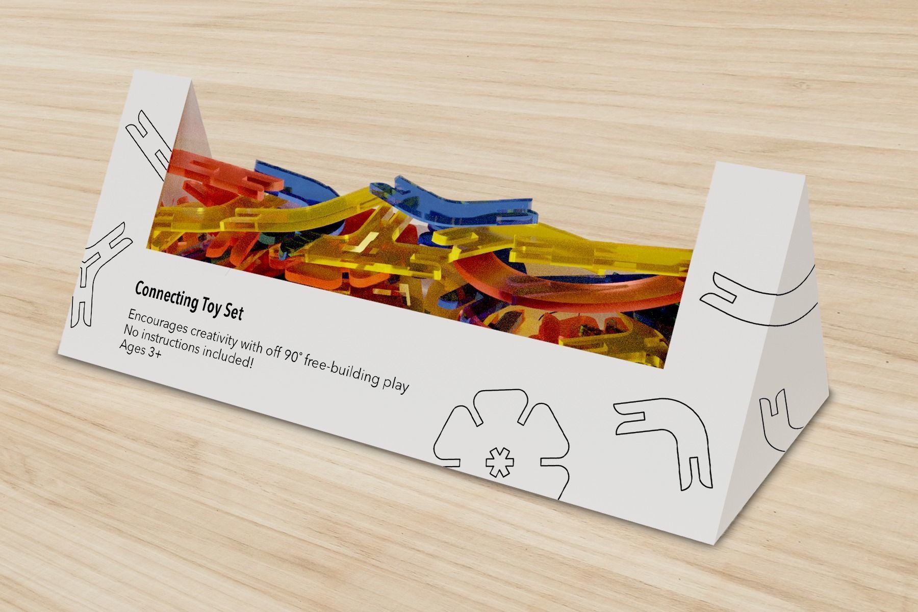 Connecting Toy Set free 3D model 3D printable | CGTrader