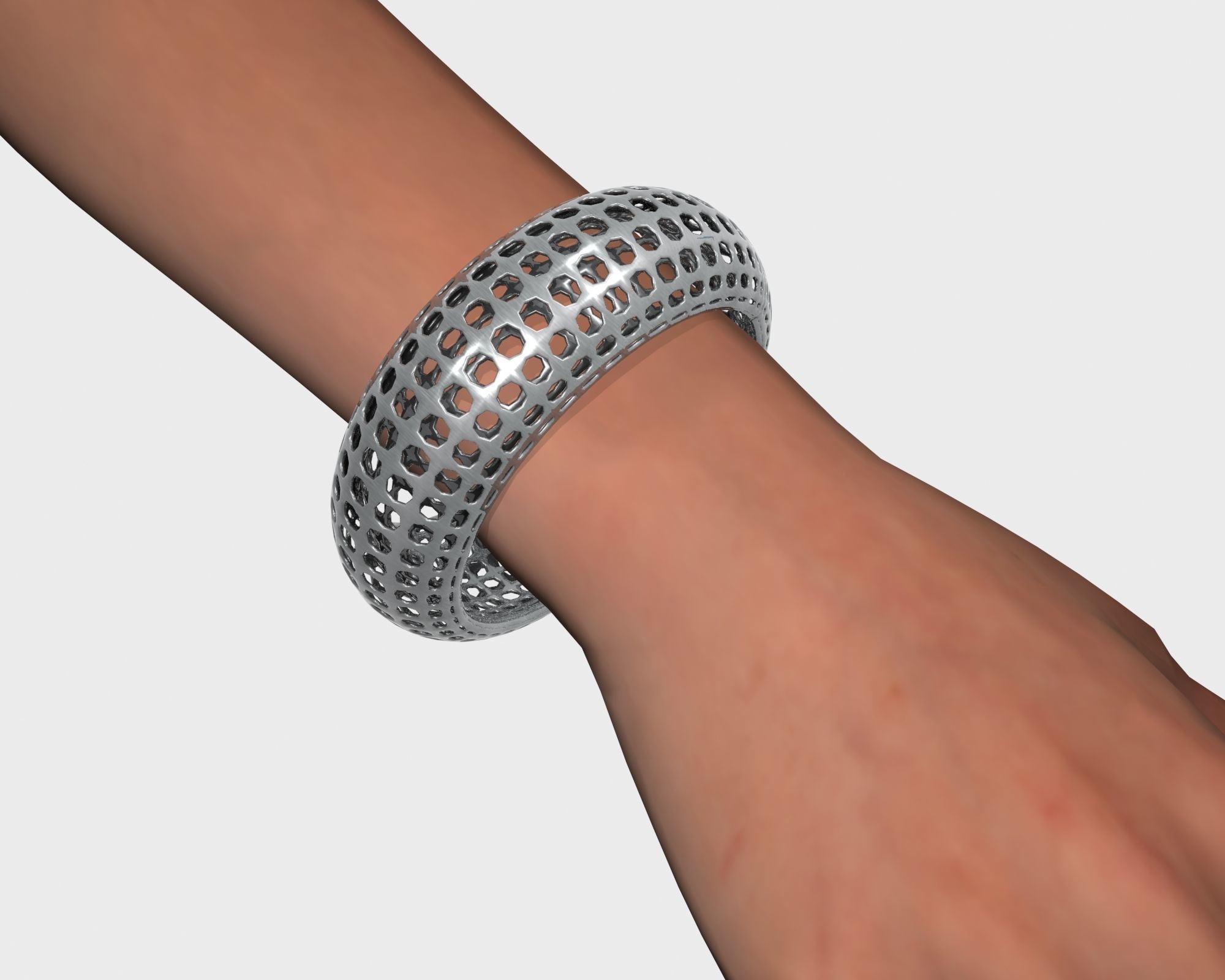 Bangle Bracelet STL jewelry free 3D model 3D printable | CGTrader