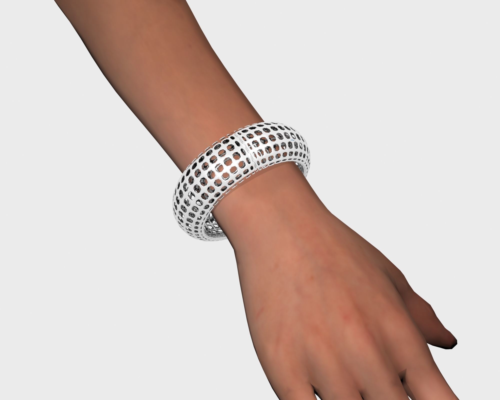 Bangle Bracelet STL jewelry free 3D model 3D printable | CGTrader