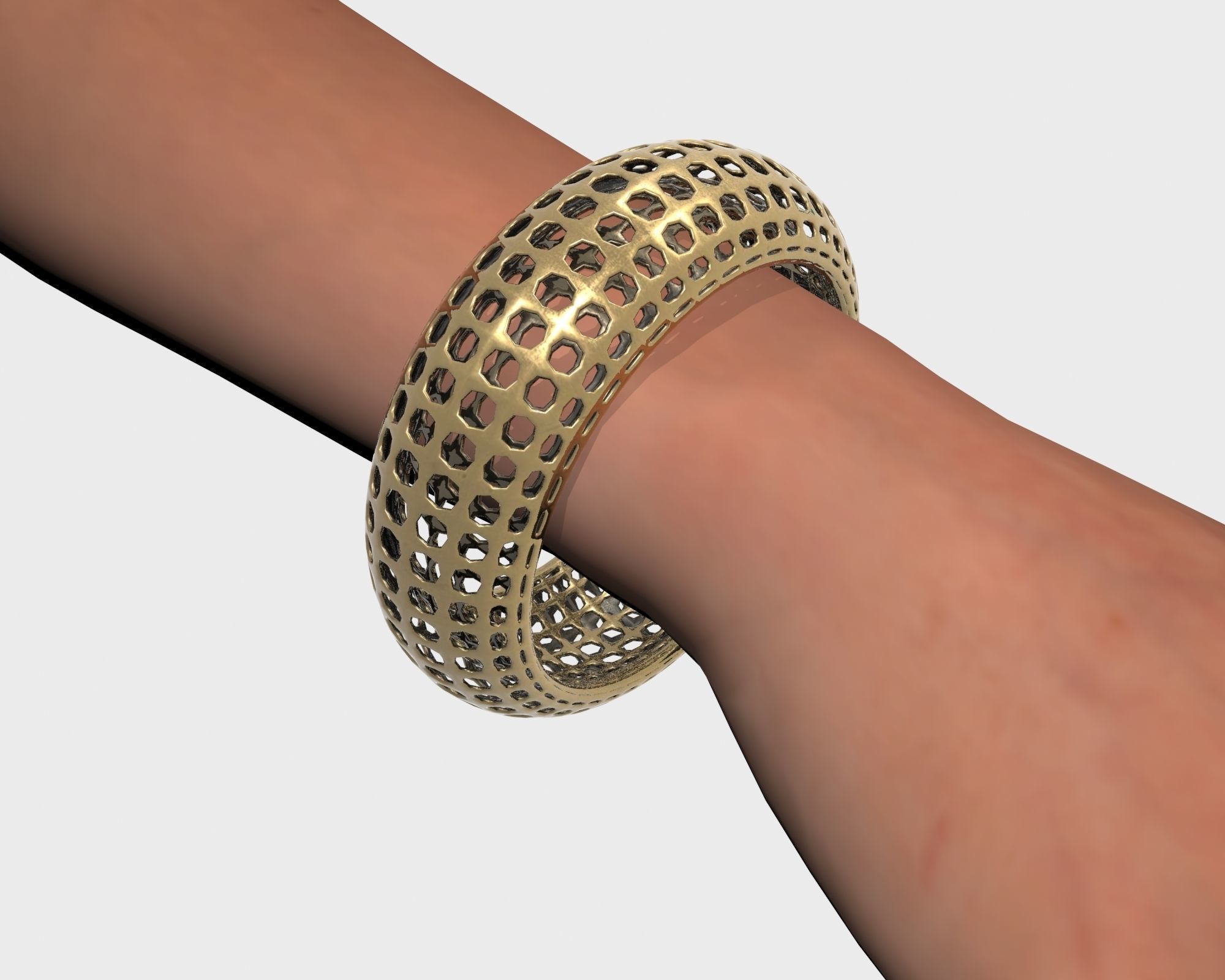 Bangle Bracelet STL jewelry free 3D model 3D printable | CGTrader