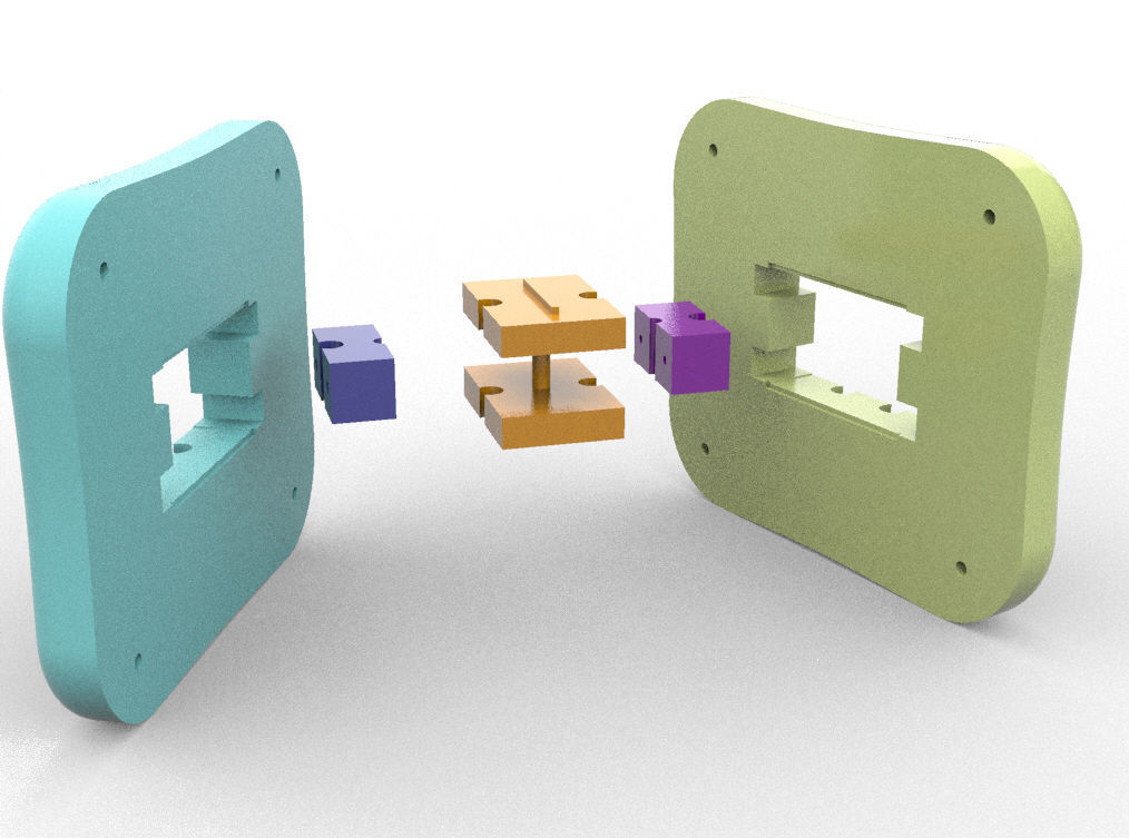 MAGIC BEAN ROTATING CUBE 3D model | CGTrader