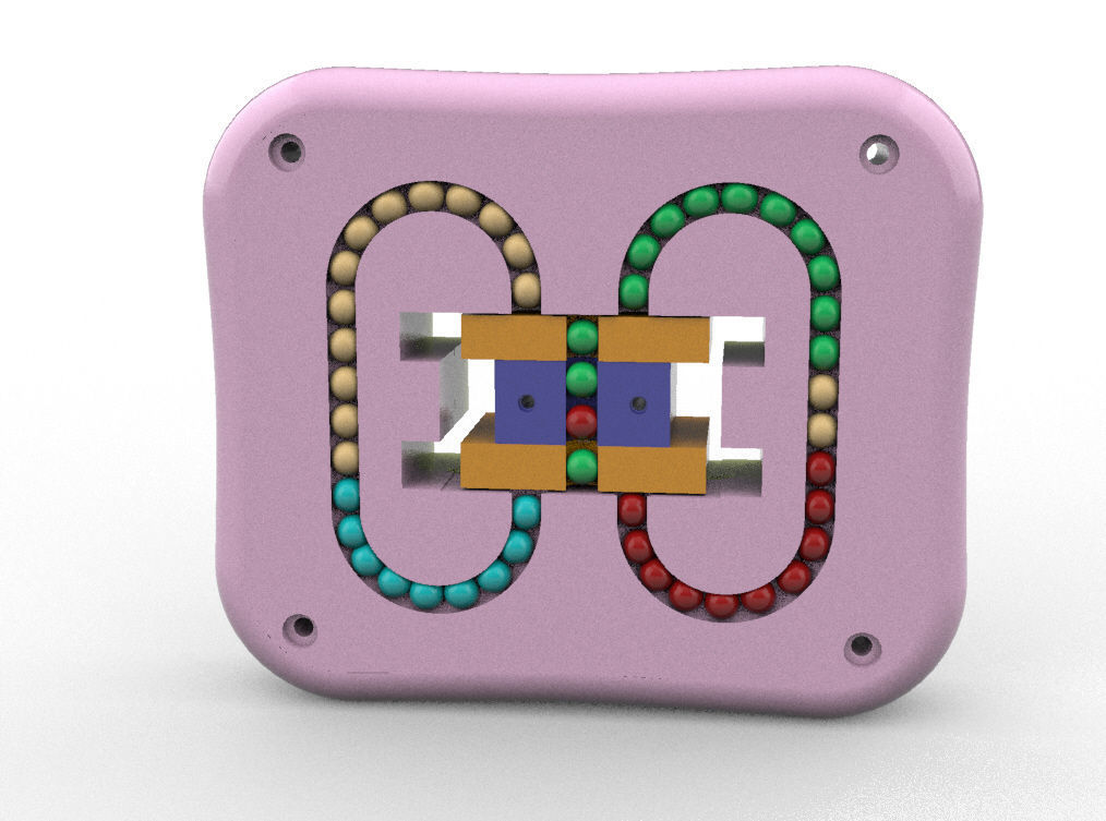 MAGIC BEAN ROTATING CUBE 3D model | CGTrader