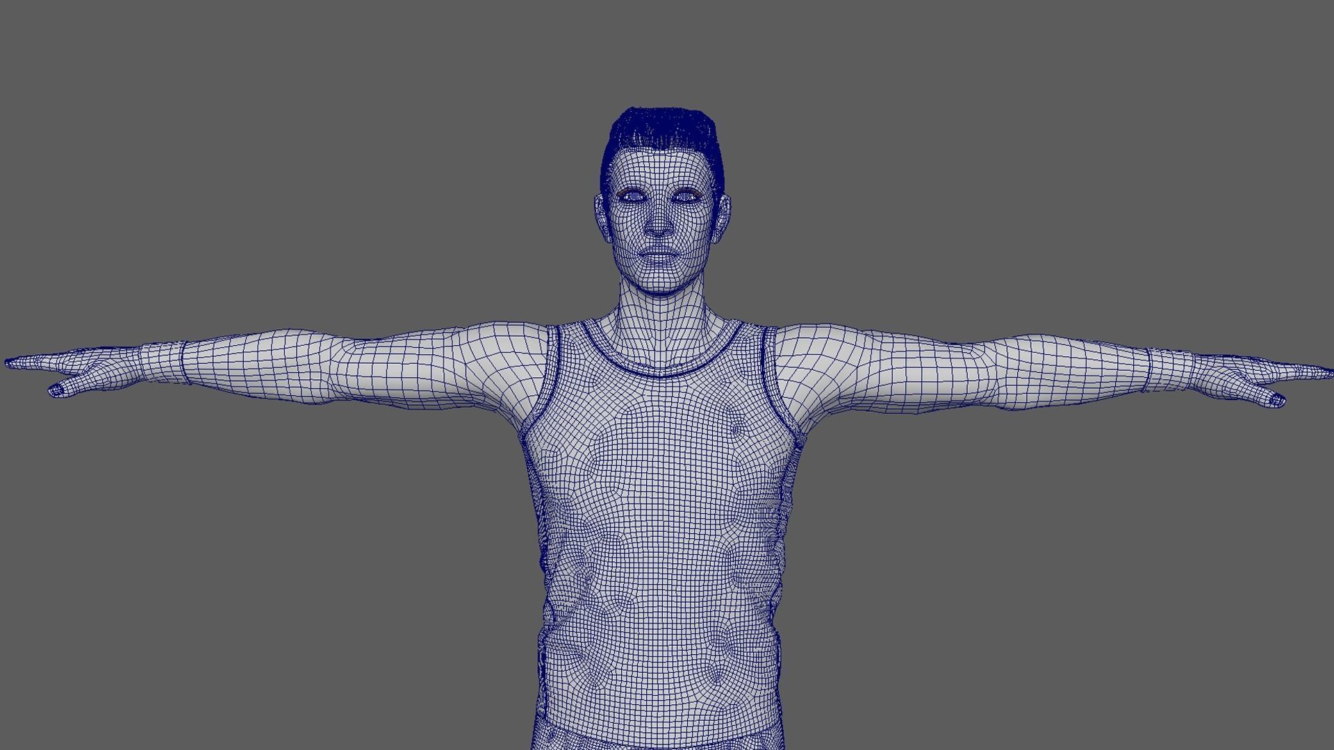 Athlete Runner 3D model rigged | CGTrader