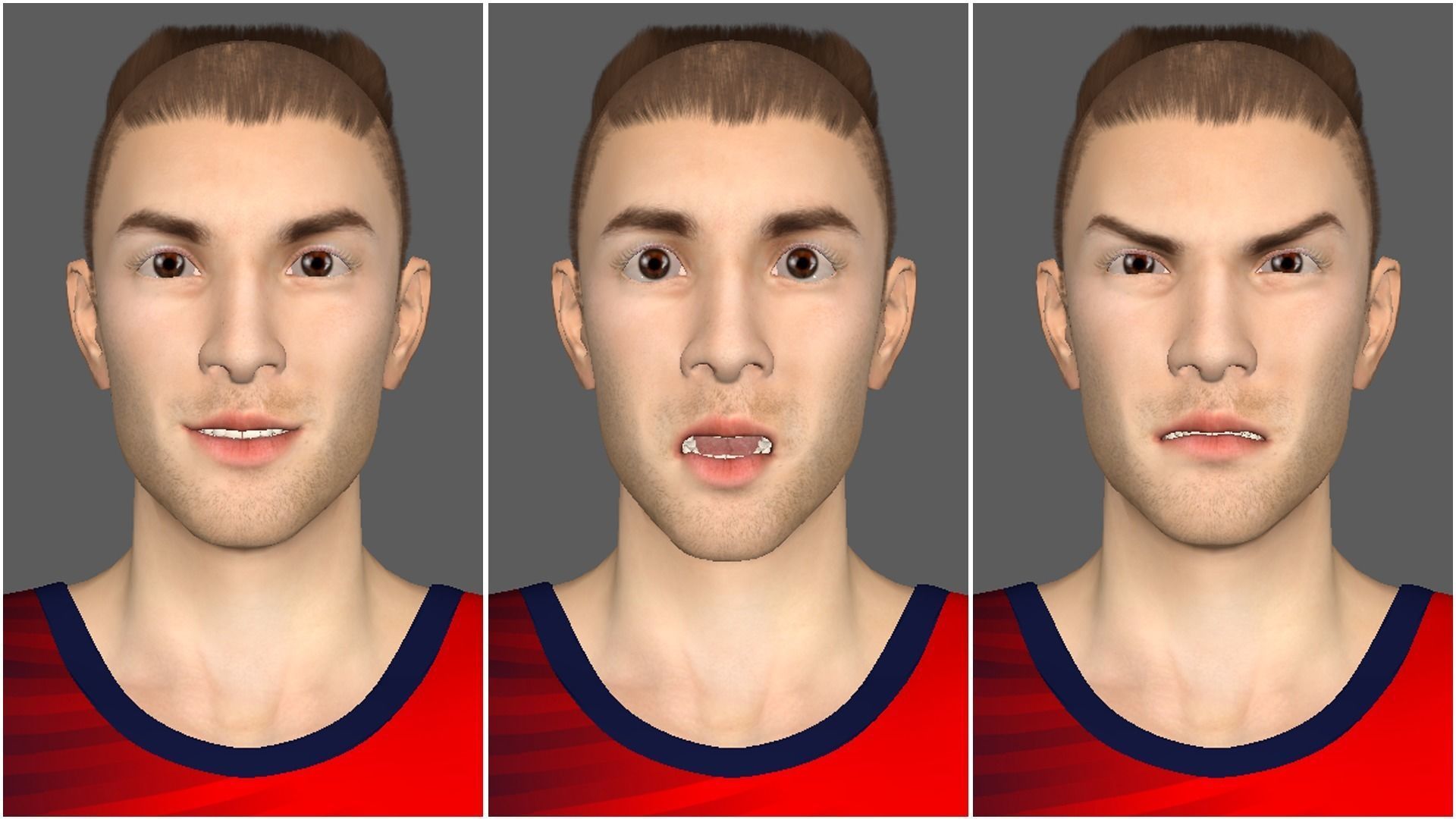 Athlete Runner 3D model rigged | CGTrader