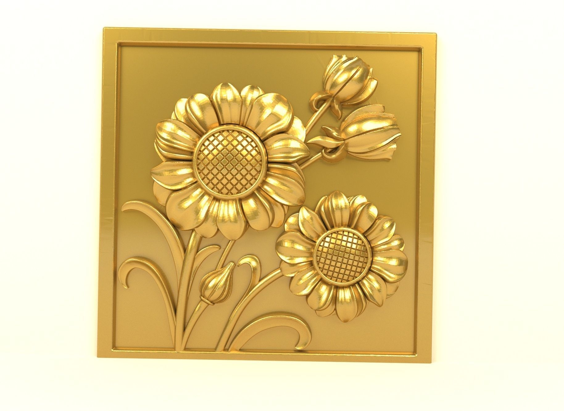 4 model of board 3D model 3D printable | CGTrader