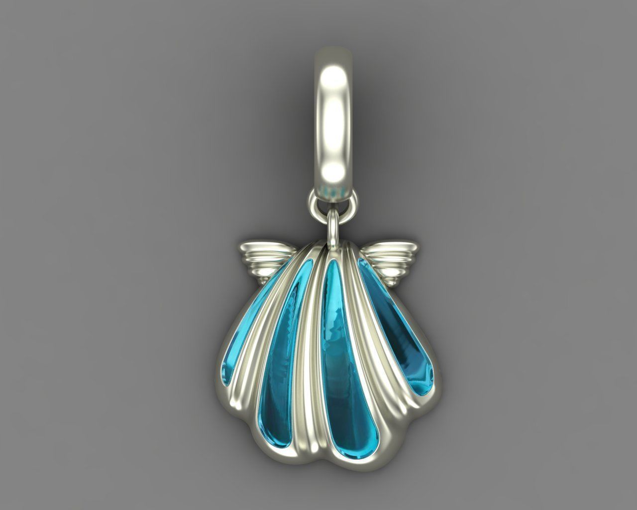 Pandora sea shell 3D model 3D printable | CGTrader