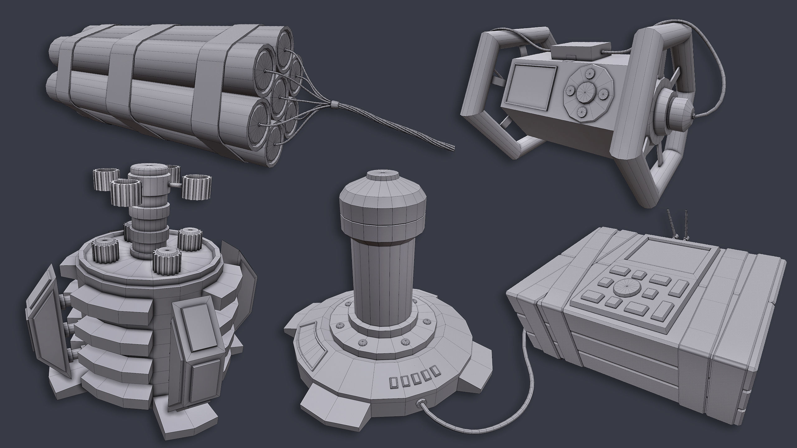 Bomb Base Mesh 3D model | CGTrader