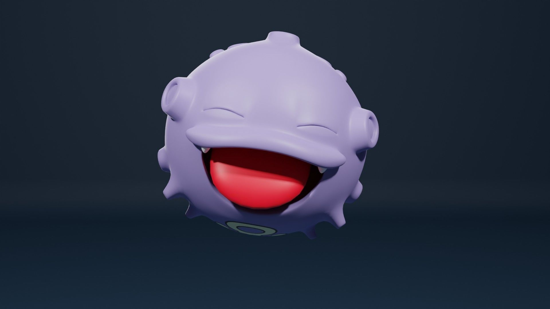 Koffing 3d 3D model animated rigged | CGTrader