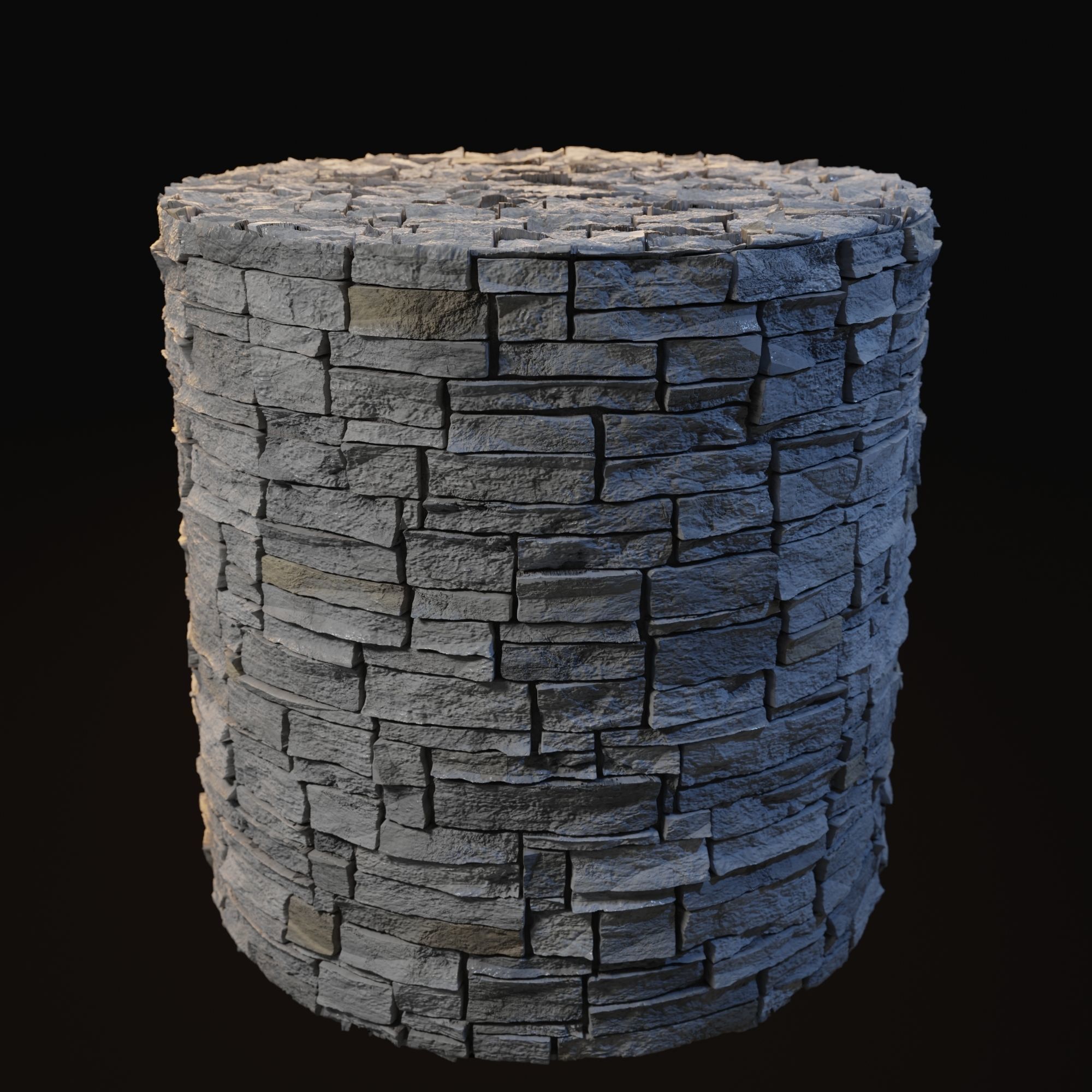 Blanco Chopped Stone 8K Textures Texture | CGTrader