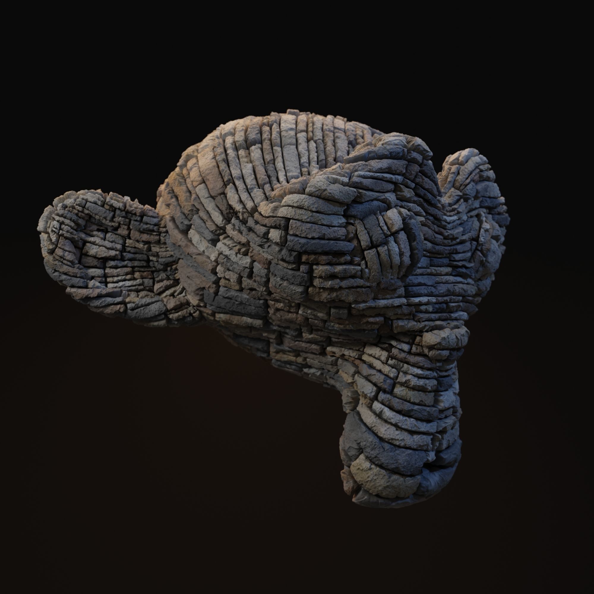Aspen Hill Country Ledgestone 8K Textures Texture | CGTrader